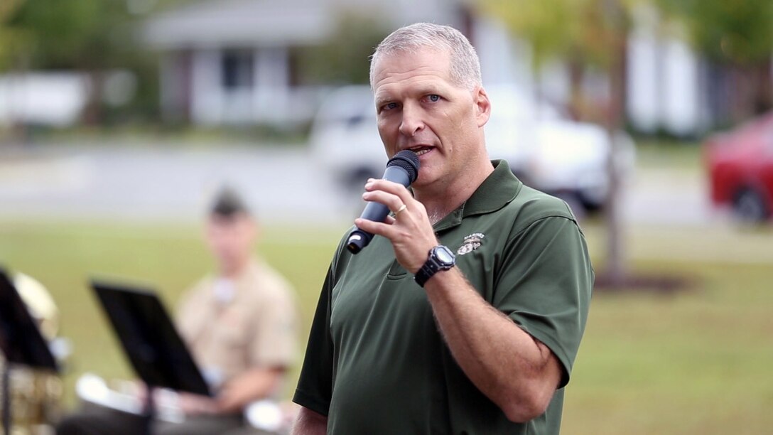 Purple Heart memorial unveiled at Wounded Warrior Battalion