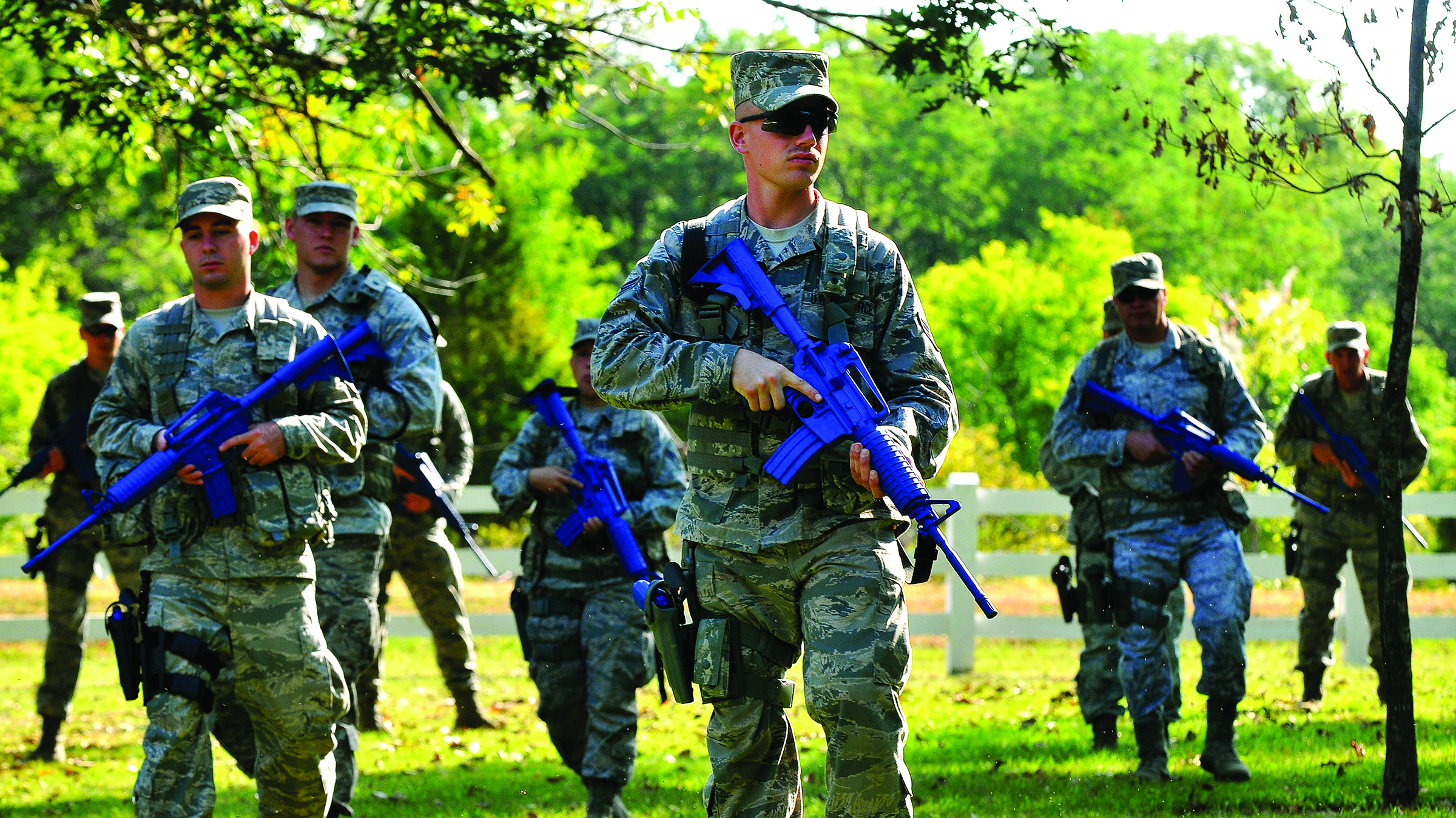 445 SFS refreshes skills during field exercise