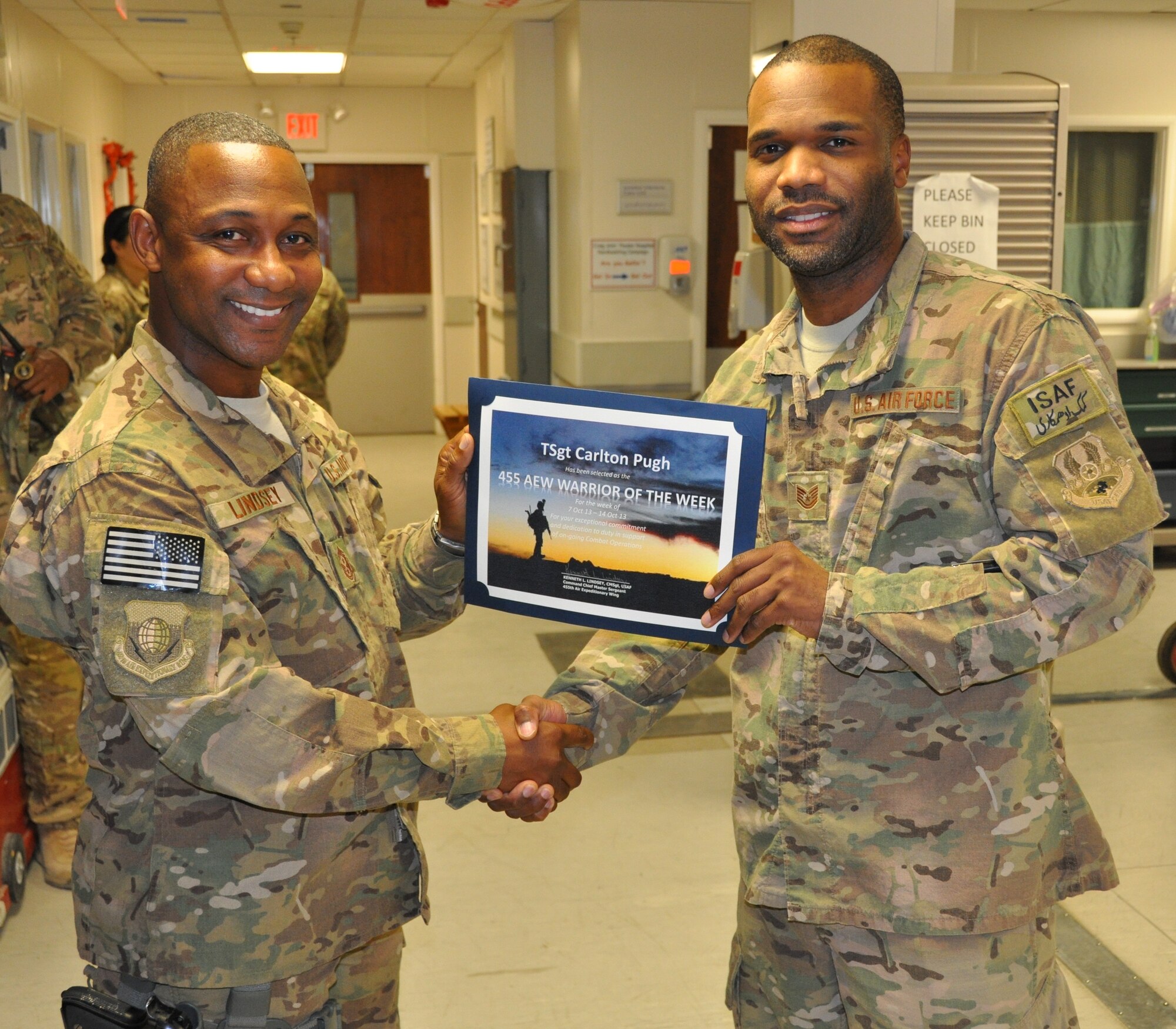‘Warrior of the Week’ Tech. Sgt. Carlton Pugh > U.S. Air Forces Central ...
