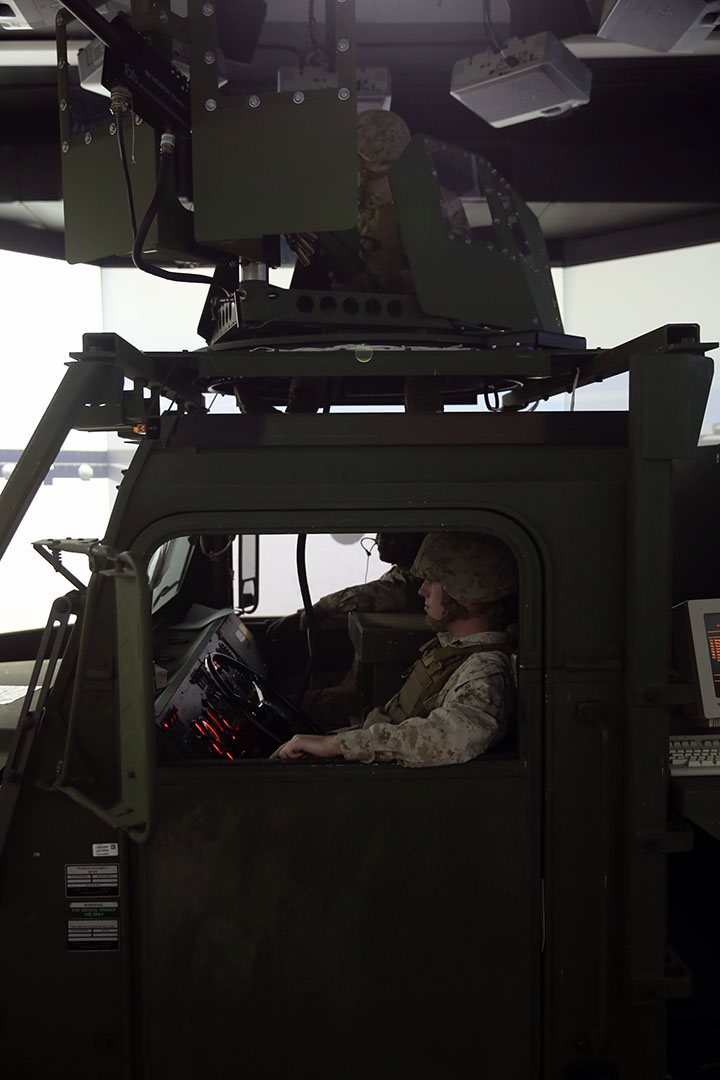 Virtual convoy: 2nd Med. Bn. trains with simulator