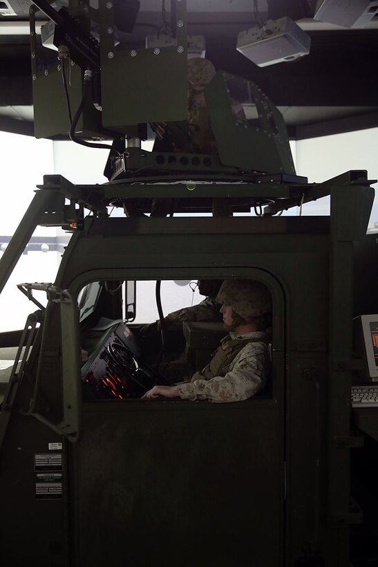 Virtual convoy: 2nd Med. Bn. trains with simulator