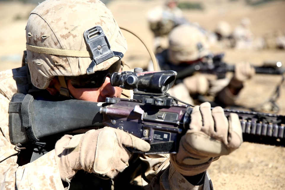 Marines combine multiple elements of firepower into one mission ...