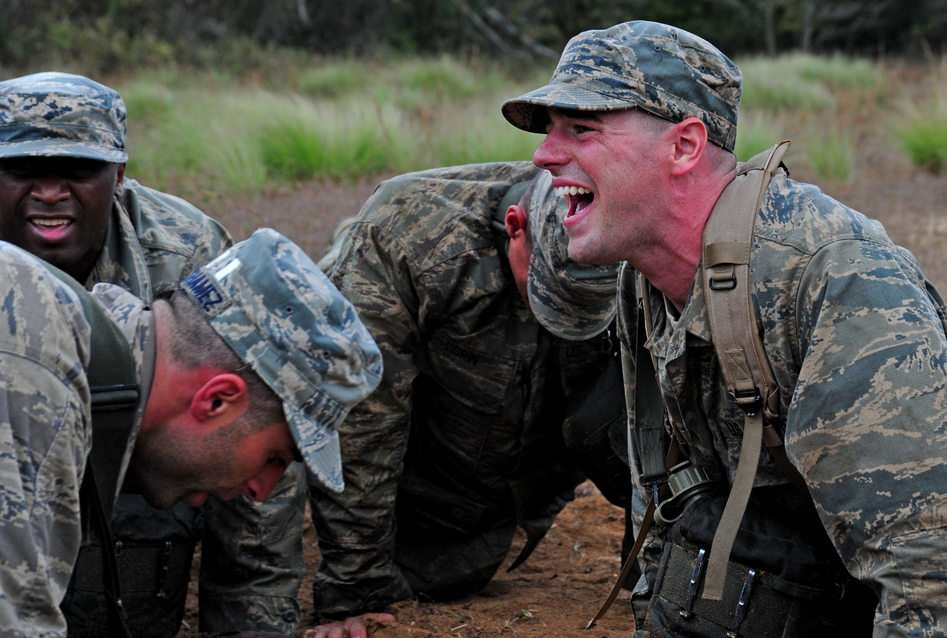 Airmen endure Pre-Ranger Course; Rain and Shine