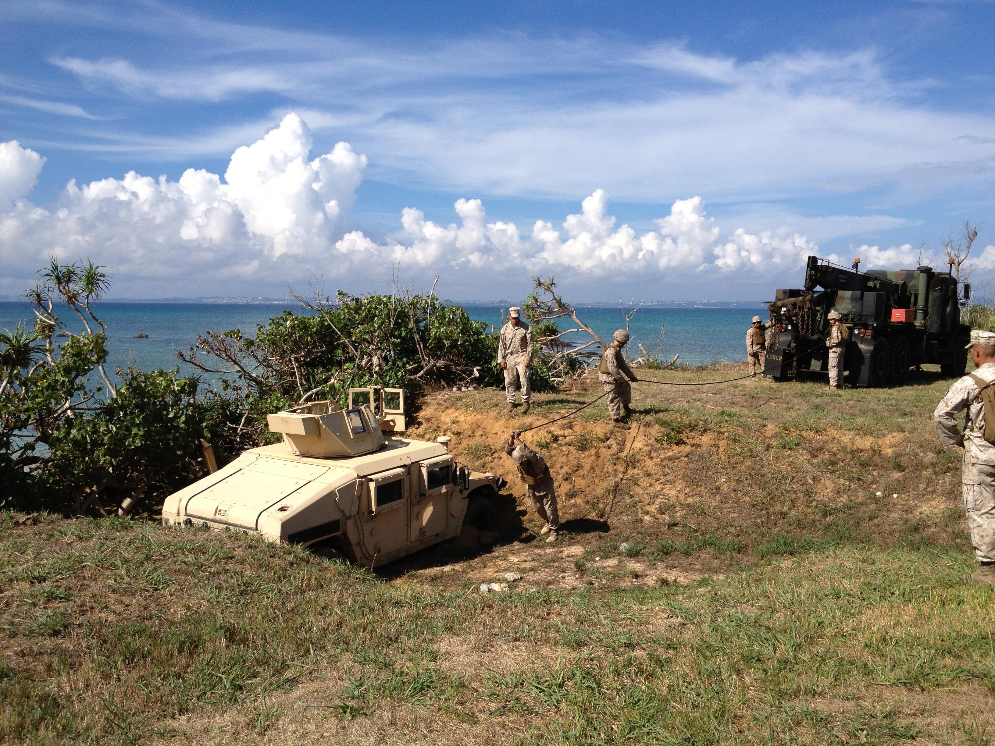 CENTRAL TRAINING AREA, Okinawa Japan