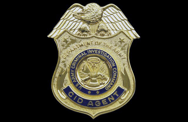 Criminal Investigation Command Agent badge
