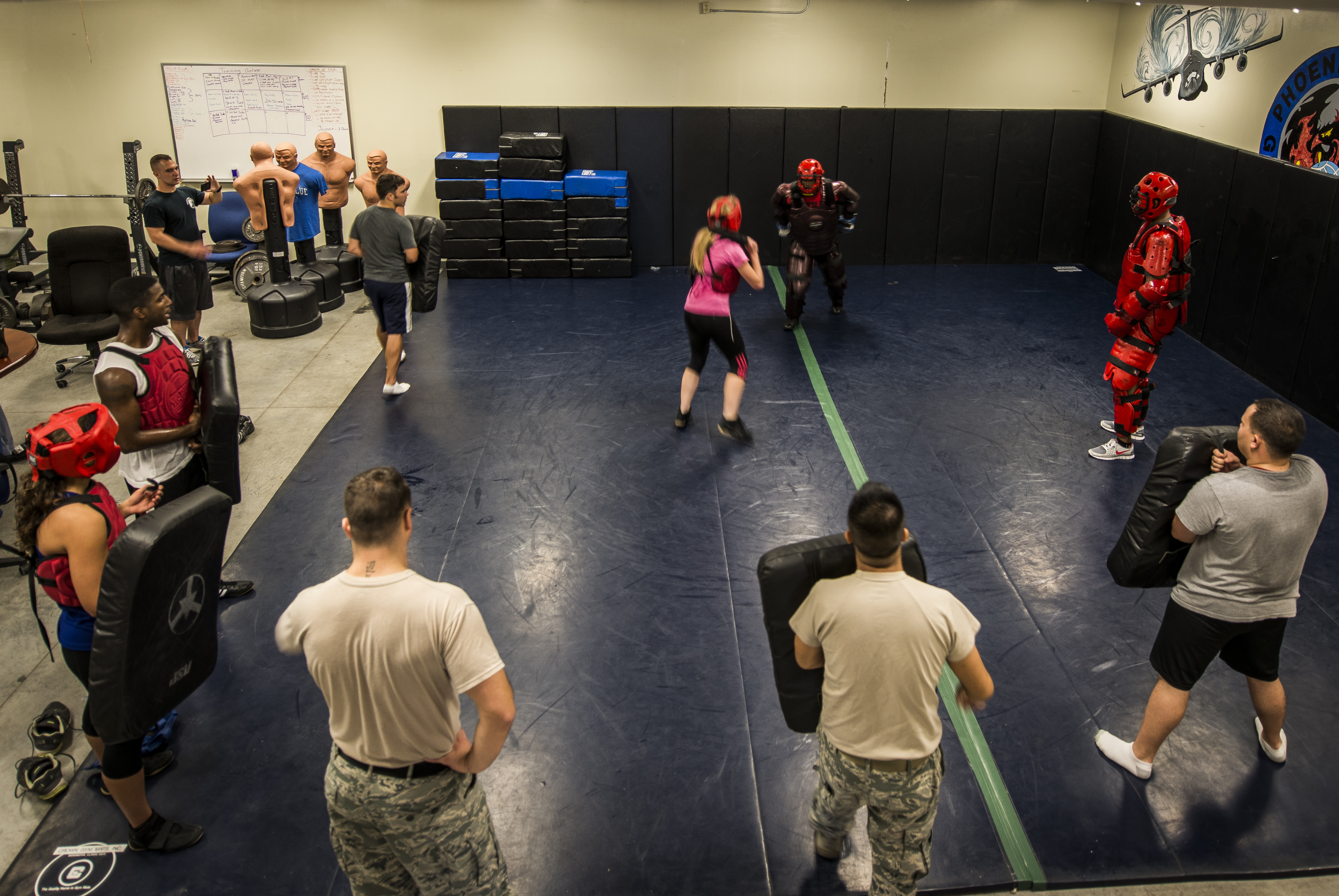 Airmen take on Phoenix Raven challenge