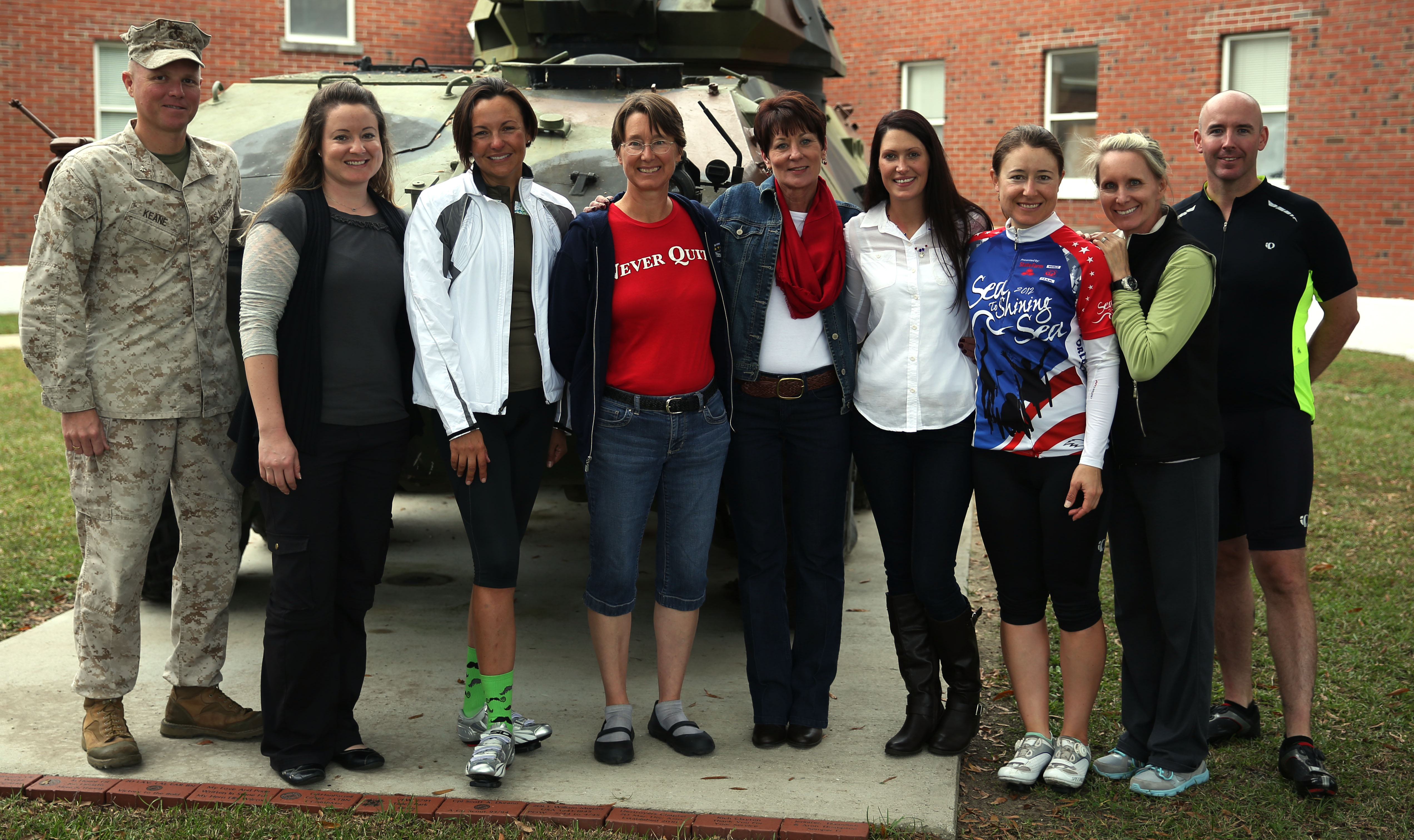 Retired Marine goes coast-to-coast for good cause