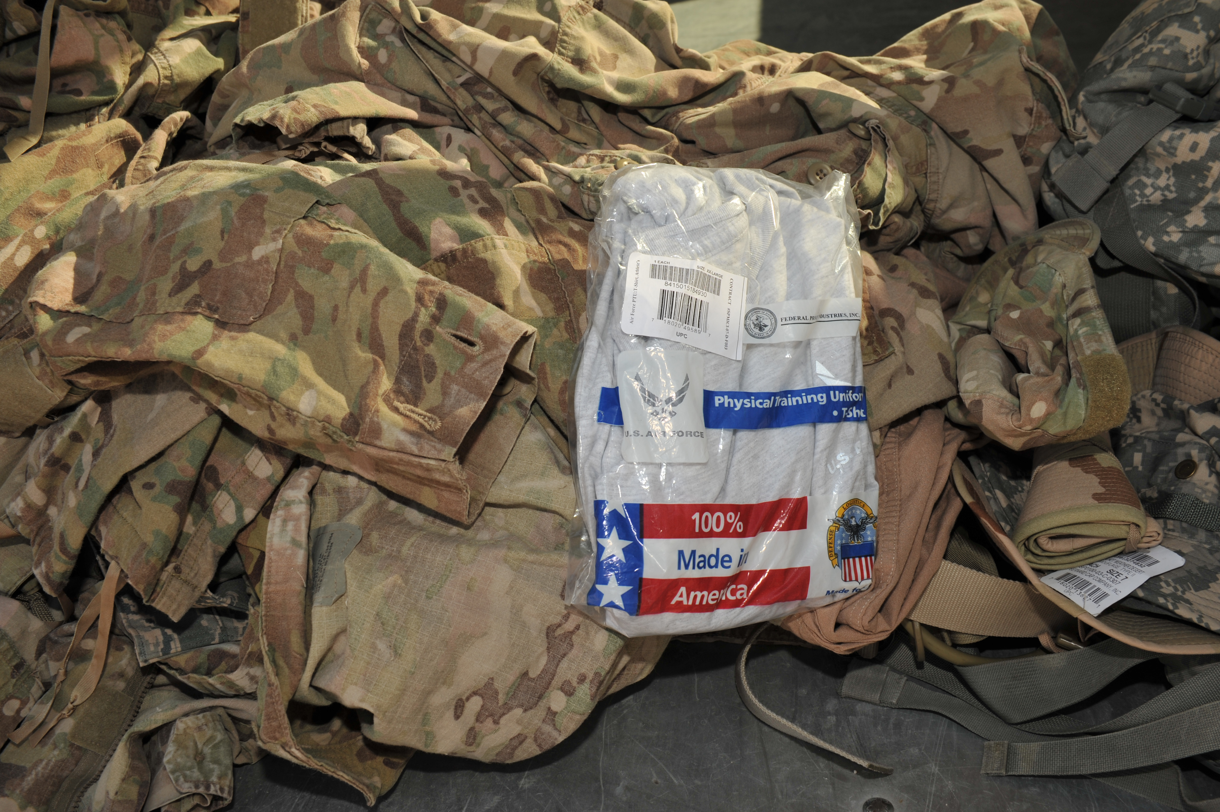 Uniform shredding supports force protection > U.S. Air Forces Central ...