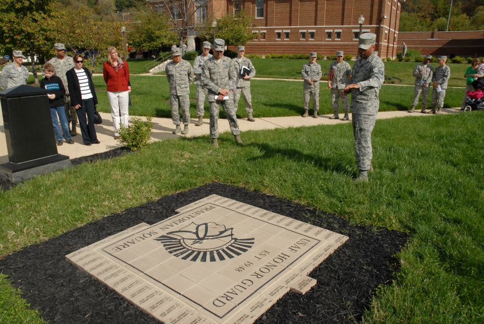 AFDW Command visits with U.S. Air Force Honor Guard, Band Airmen