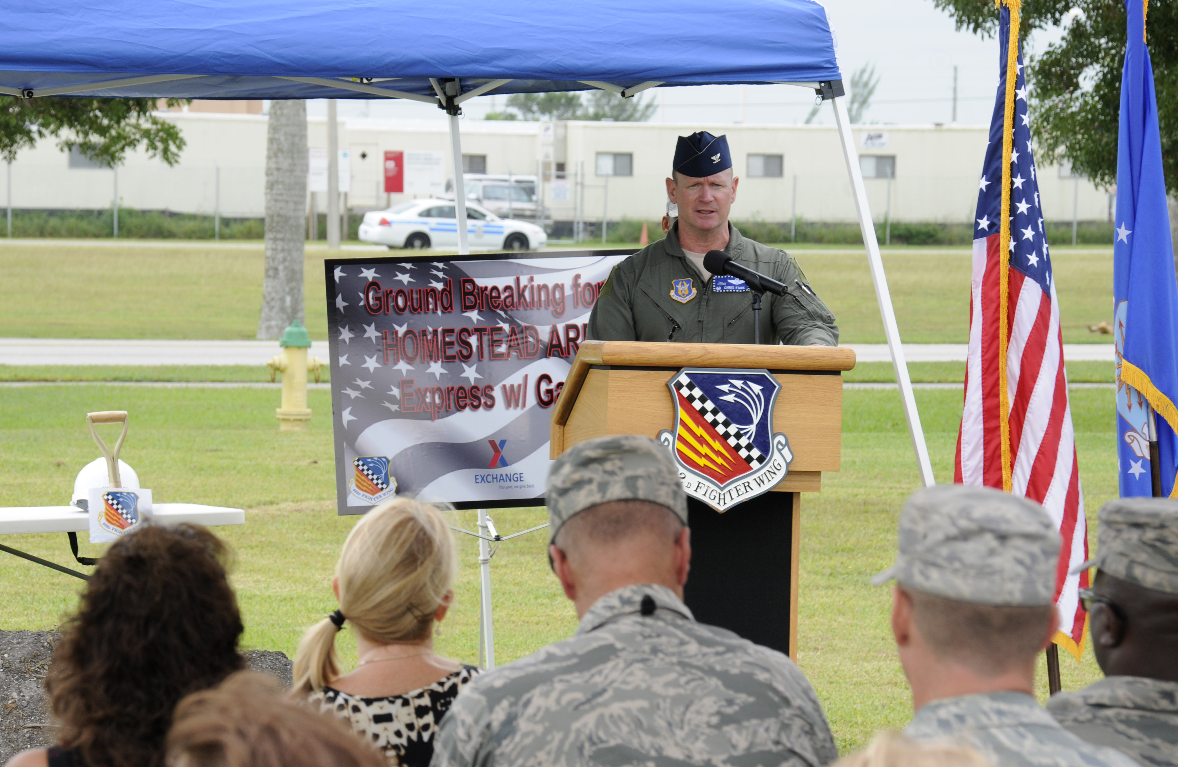 Homestead holds groundbreaking for new AAFES Express > Homestead Air ...