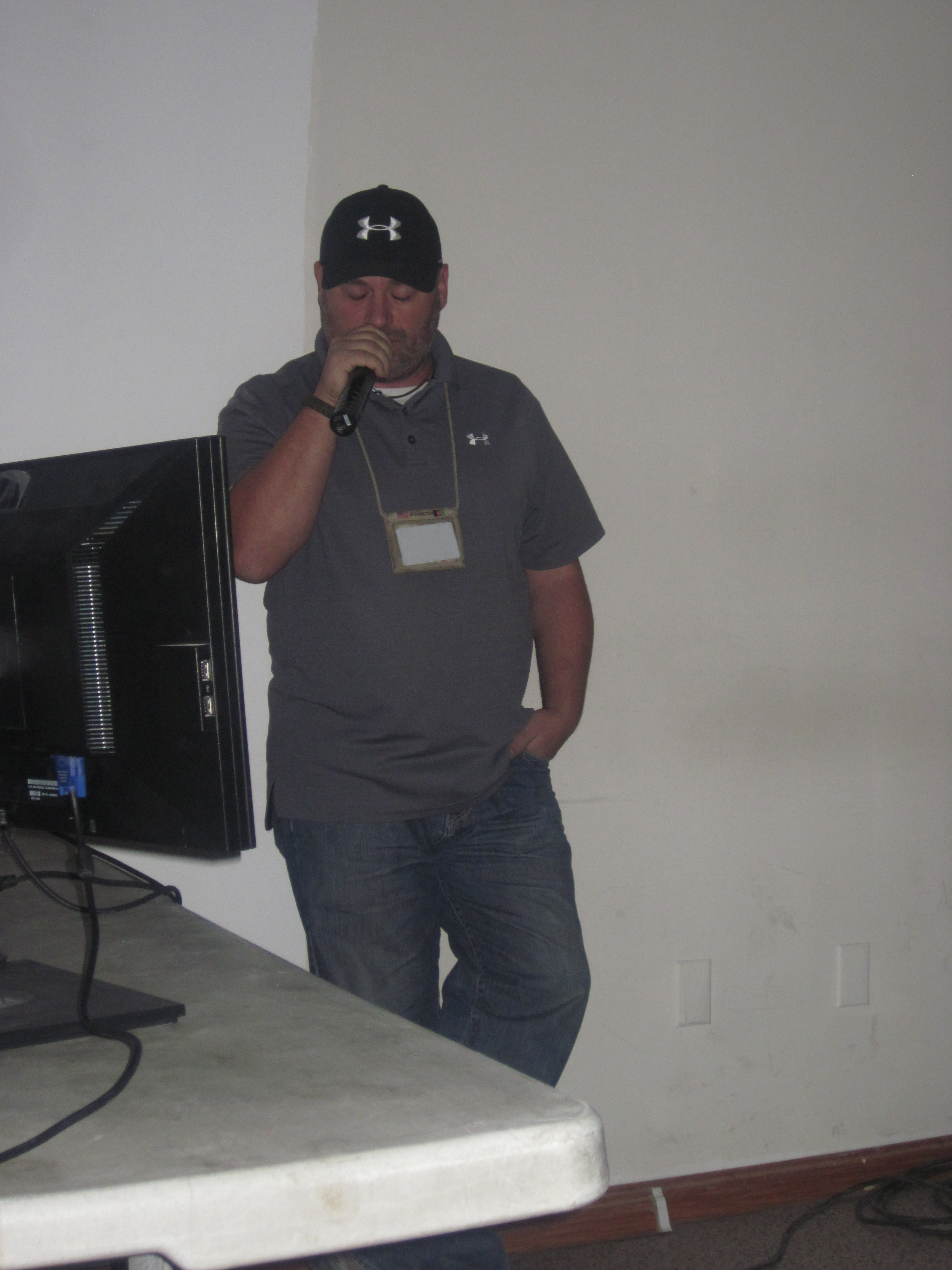 Karaoke singing held on Bagram > U.S. Air Forces Central > Display