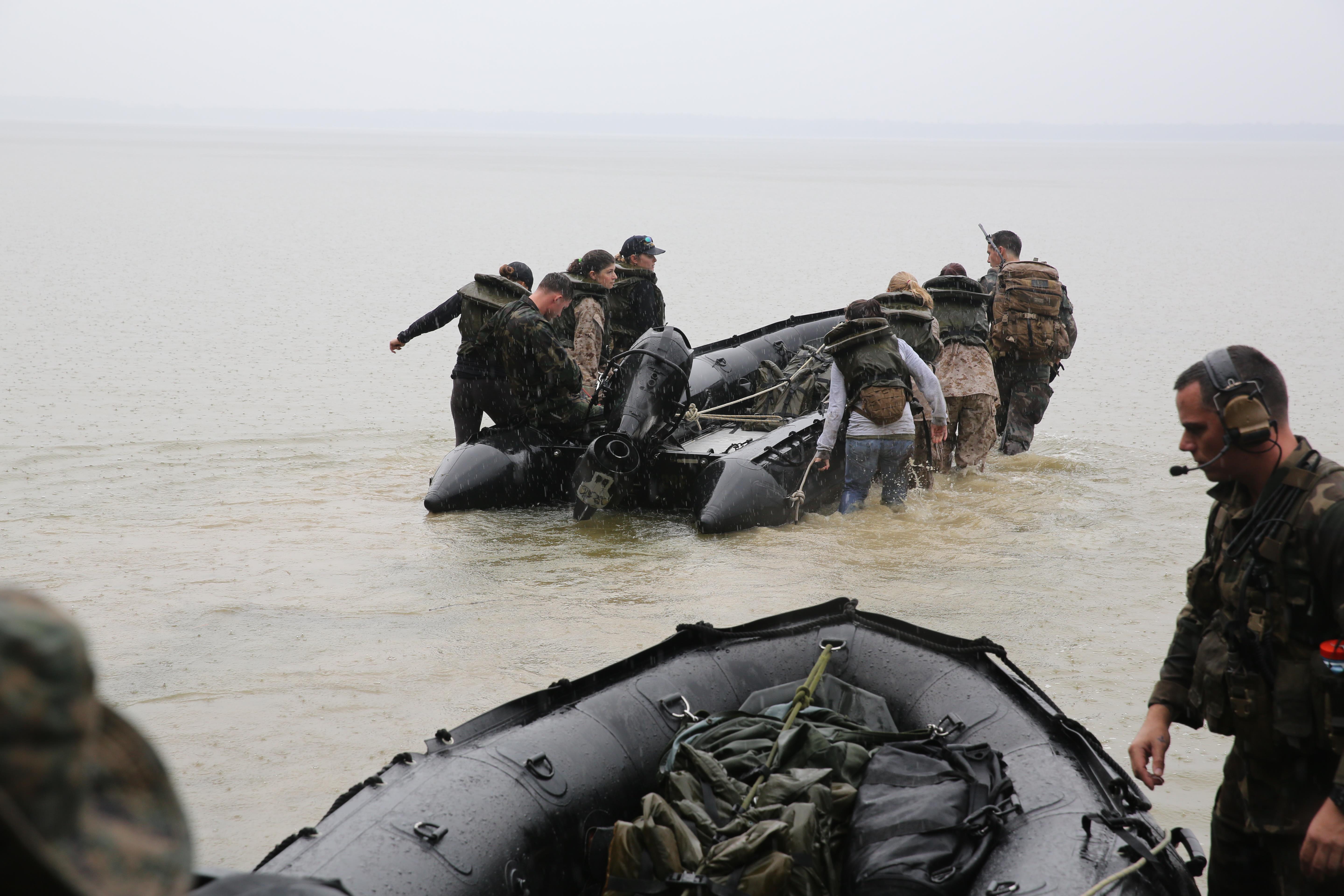 MARSOC wives participate in Jane Wayne Day.