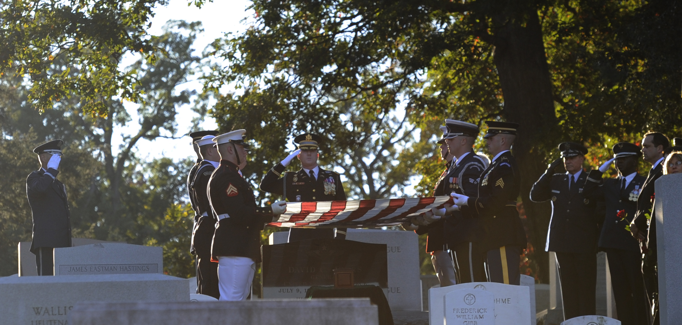 Ninth CSAF laid to rest > Air Force > Article Display