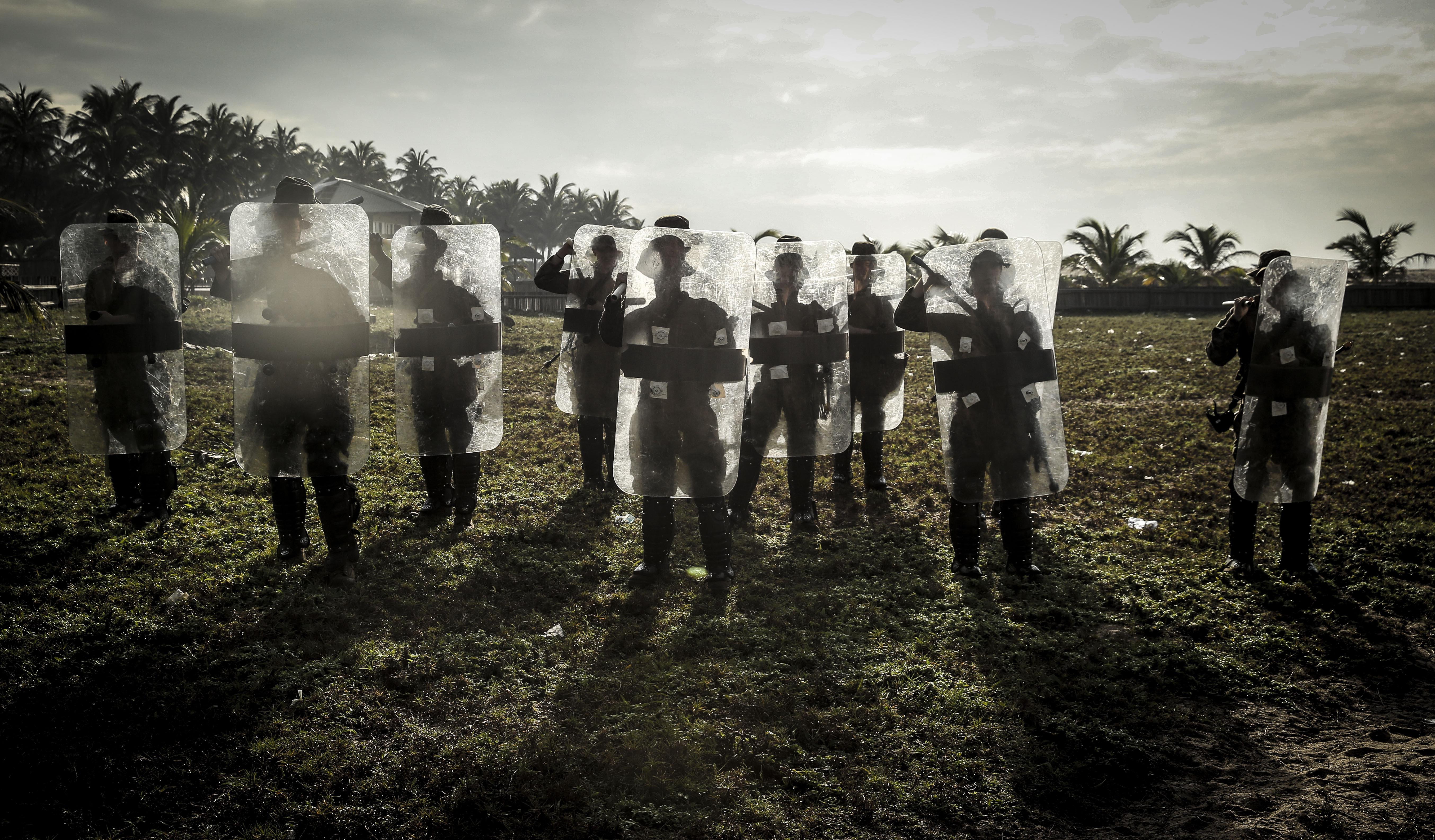 Training exercise in Nigeria