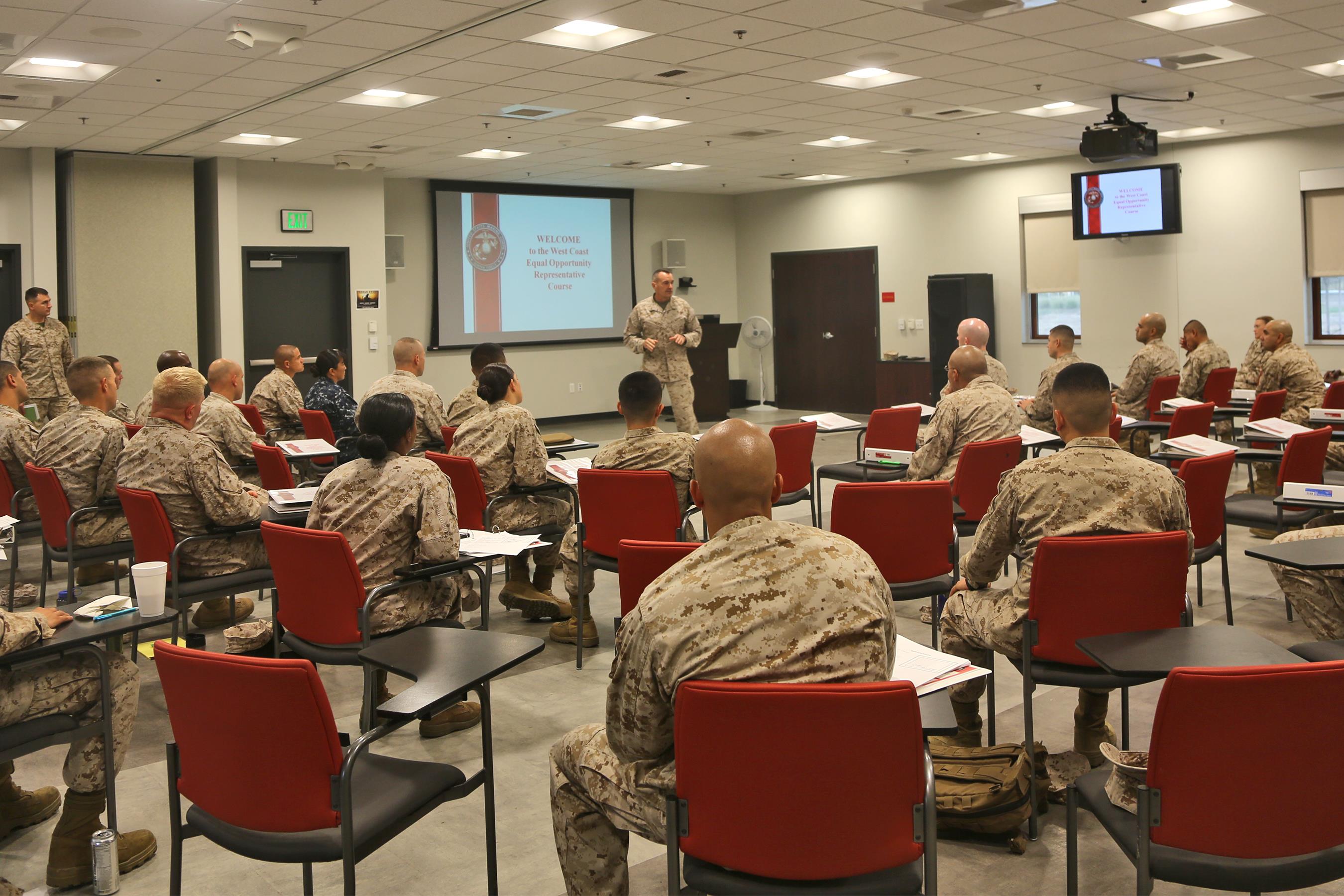 1st MLG commanding general kicks off Equal Opportunity Representative ...