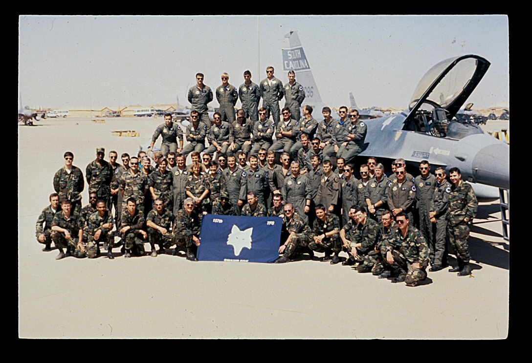 Swamp Fox Airmen deployed to Desert Storm-1990-1991