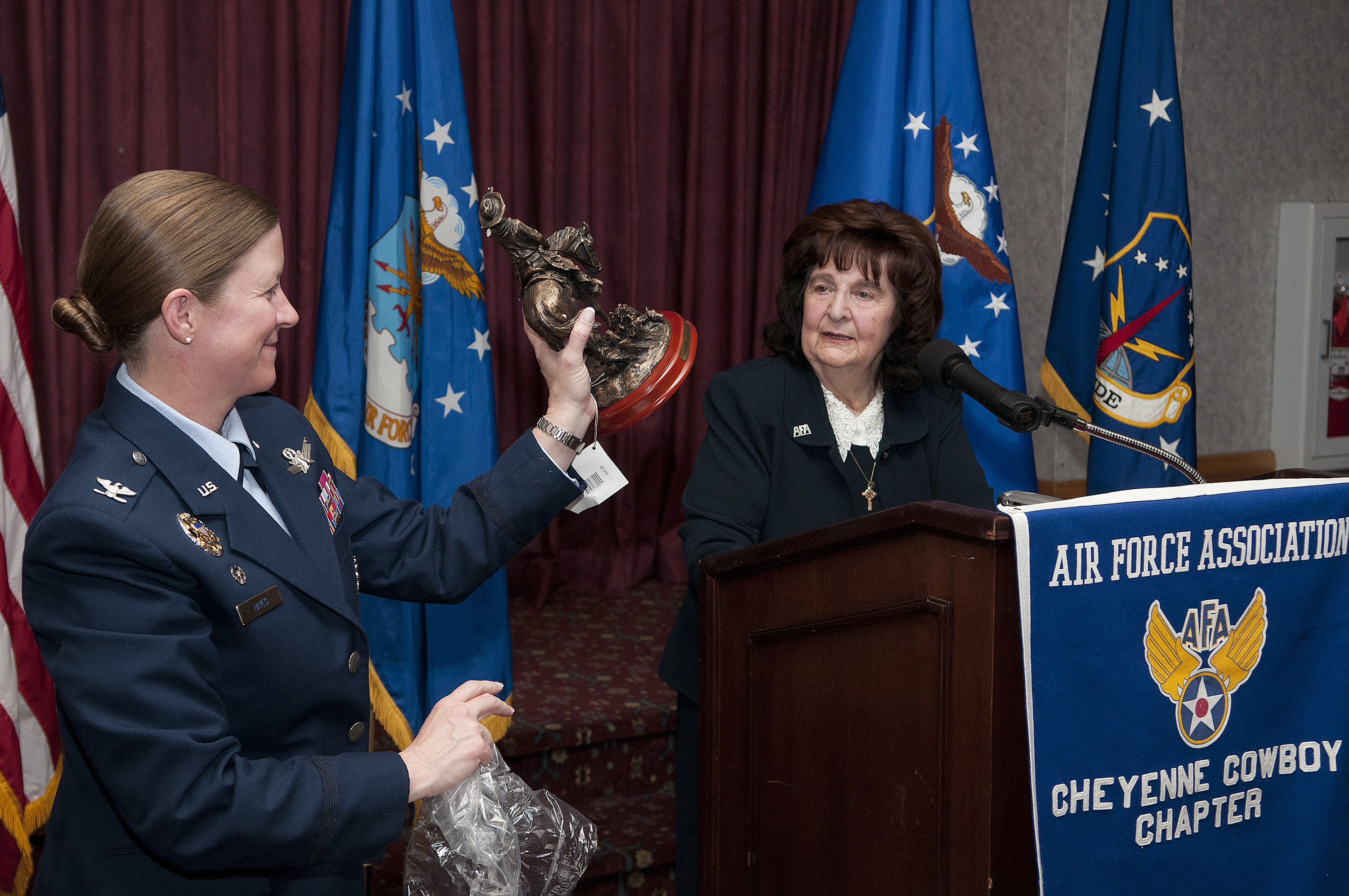 Local AFA hosts on-base banquet > F.E. Warren Air Force Base > News
