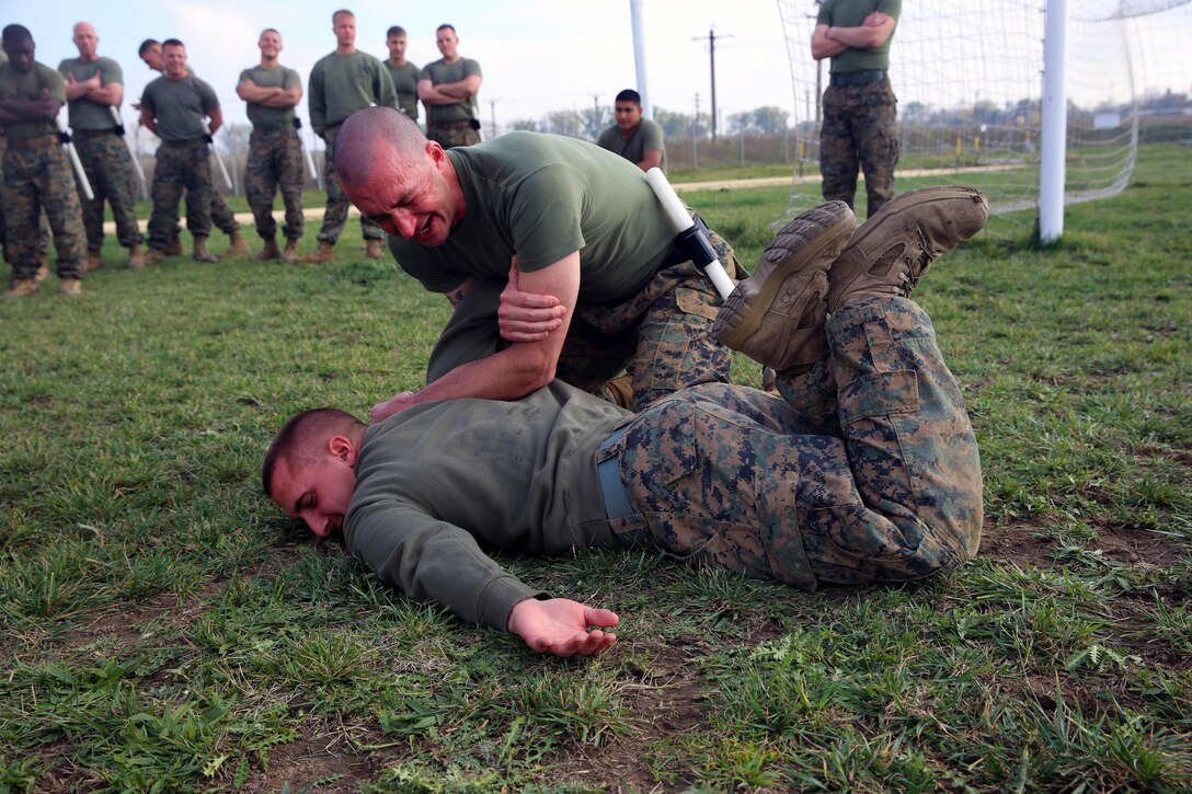 Marines, sailors train with non-lethal capabilities