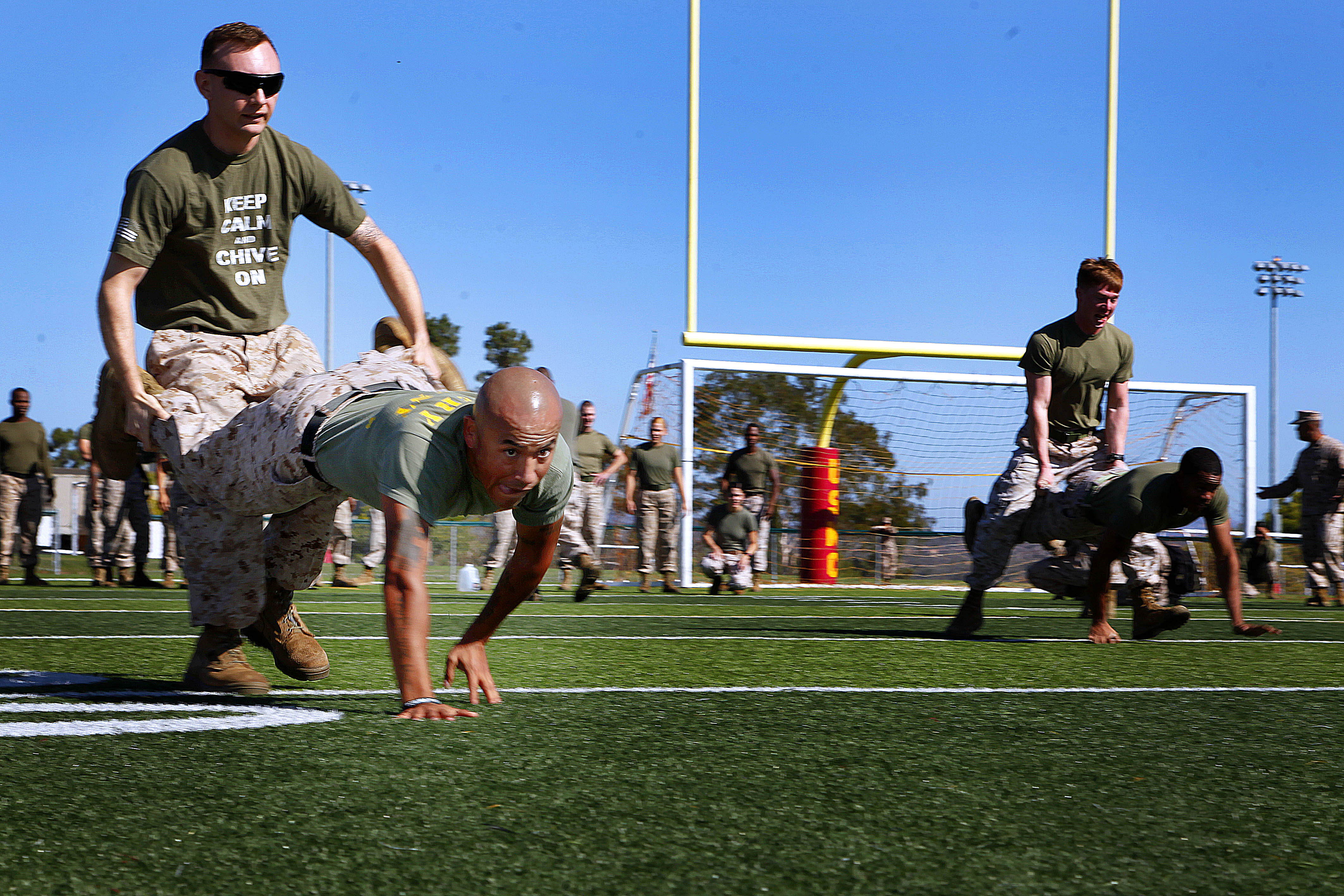 Headquarters and Support Battalion holds field meet