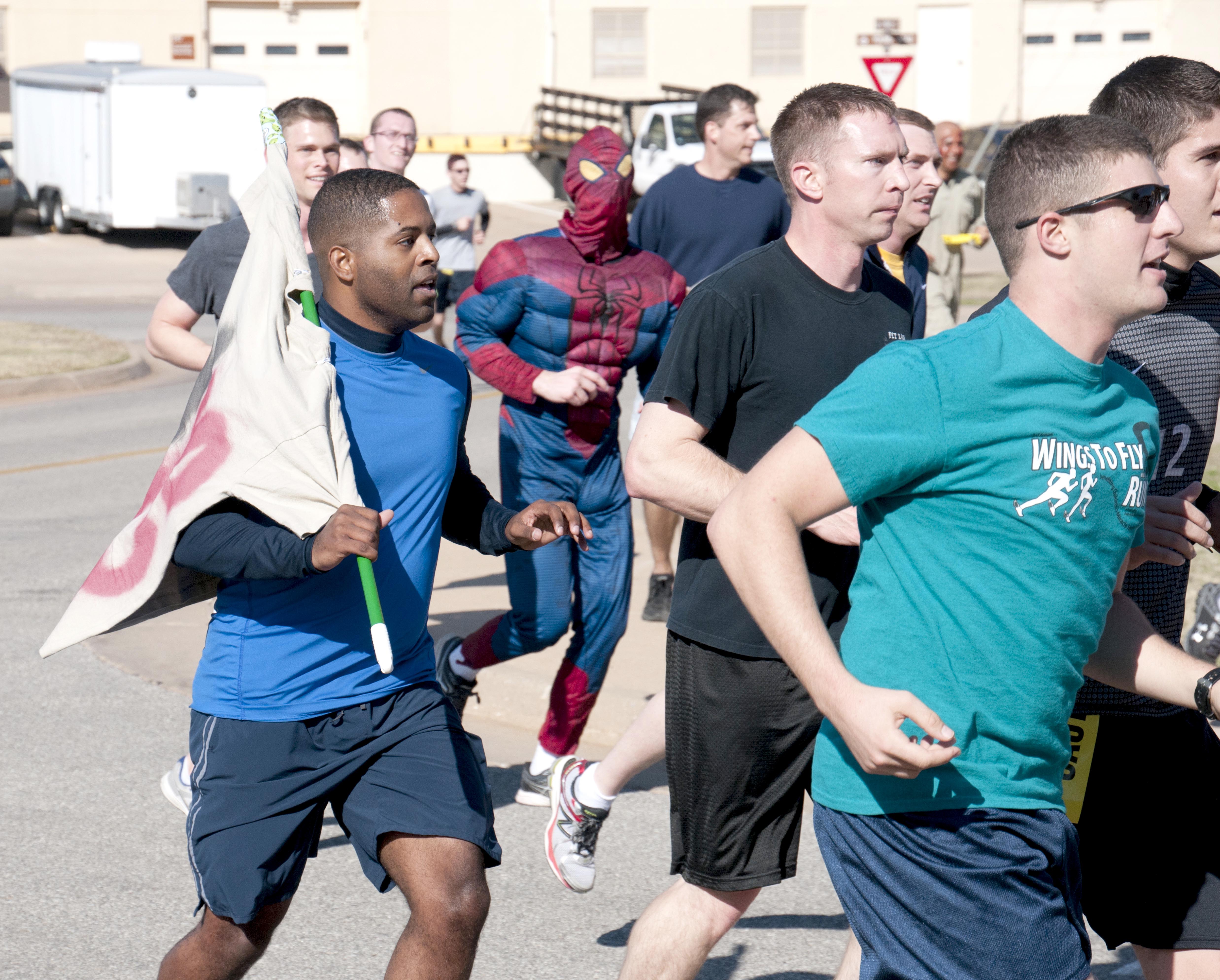 The 'Undead' participate in Wingman Day fun run > Vance Air Force Base ...