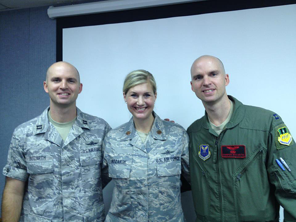Born together, serving together > Barksdale Air Force Base > Display