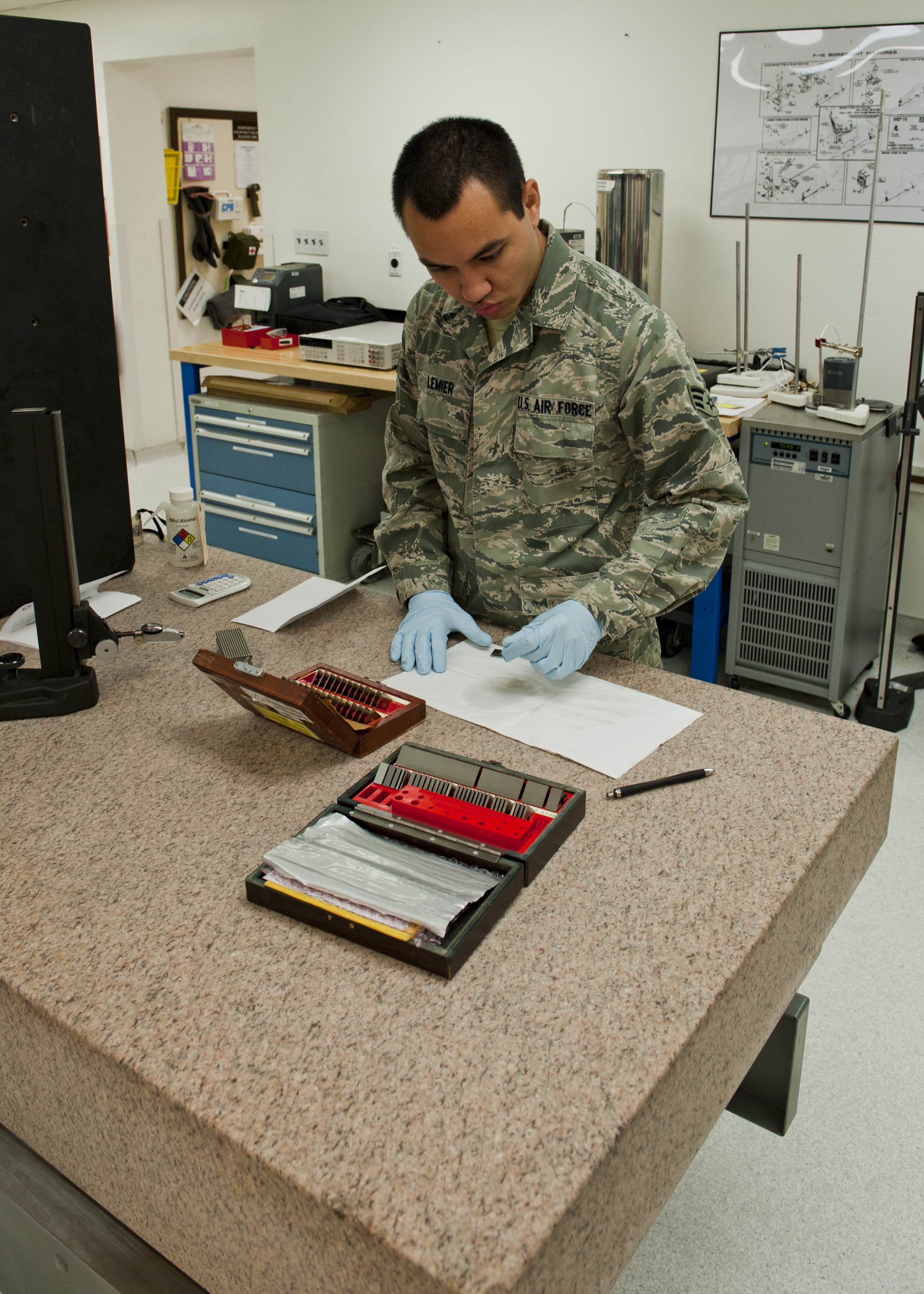 PMEL Airmen maintain, calibrate equipment to smallest detail > Nellis ...