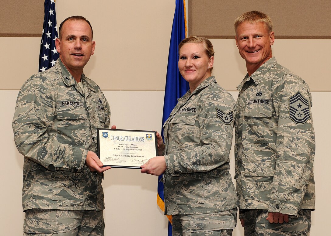 460th Space Wing Quarterly and Team Buckley Awards