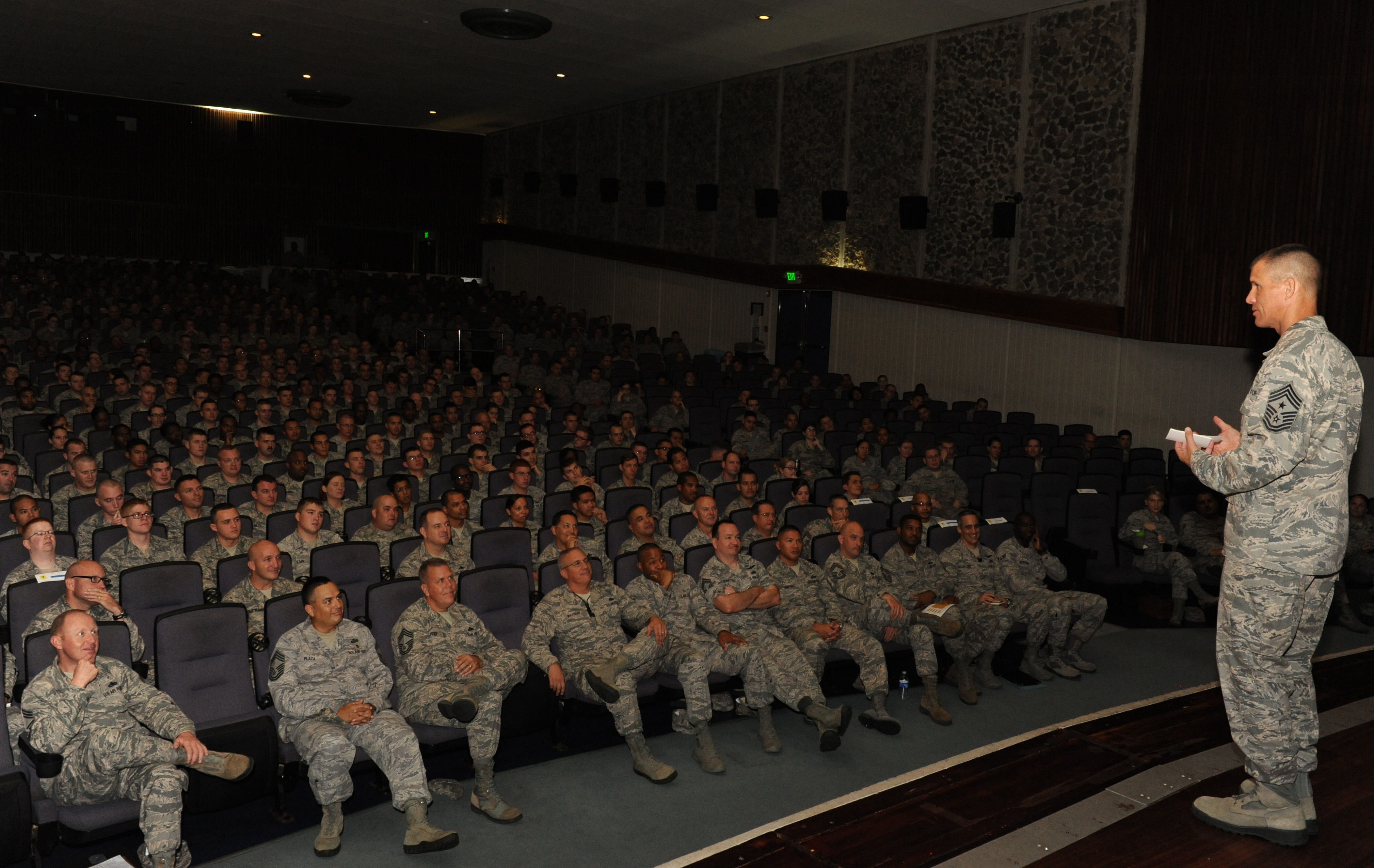 PACAF command chief visits Kadena > Pacific Air Forces > Article Display