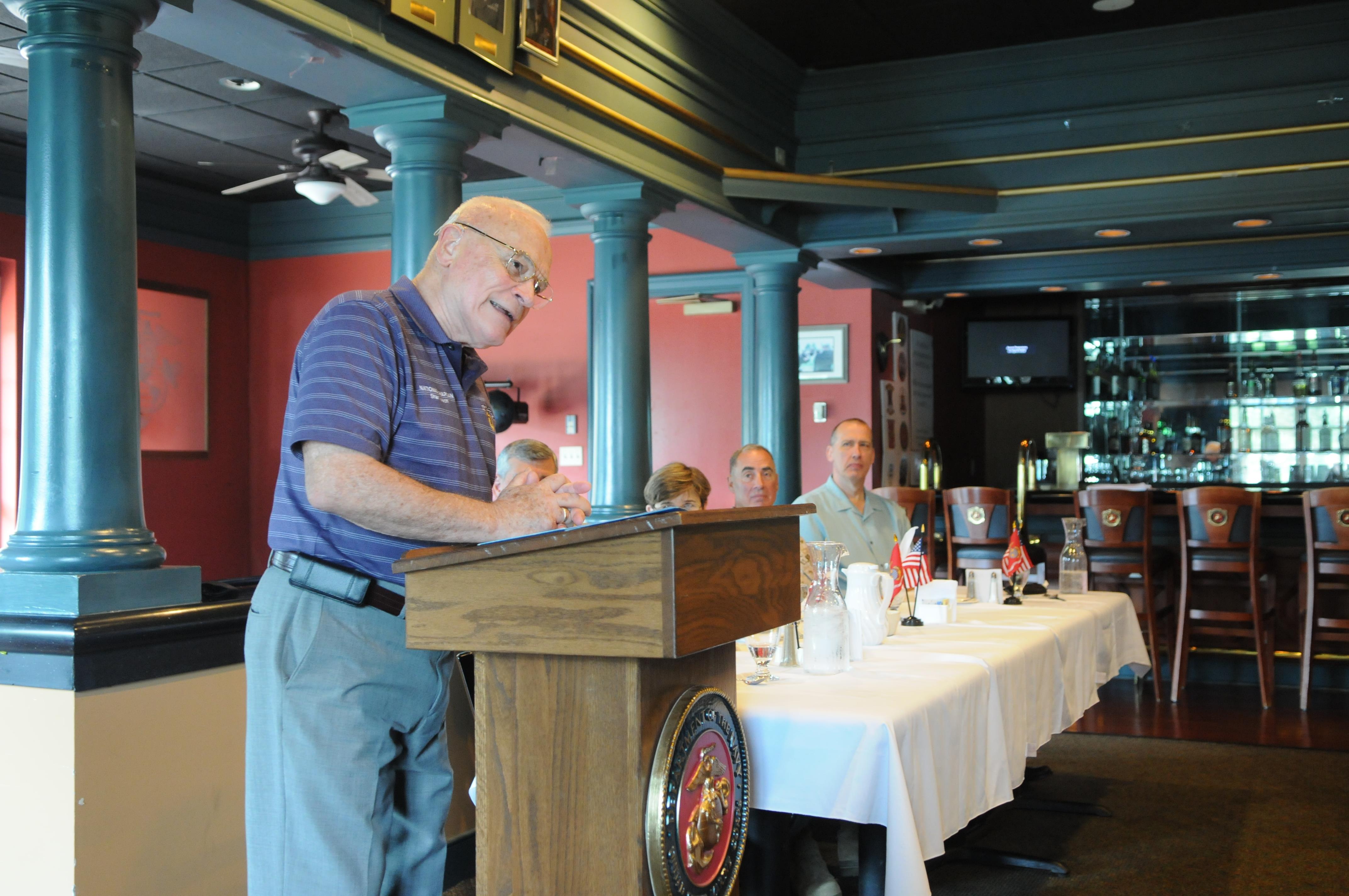 Chaplain corps legend speaks at Clubs aboard Quantico > Marine Corps ...