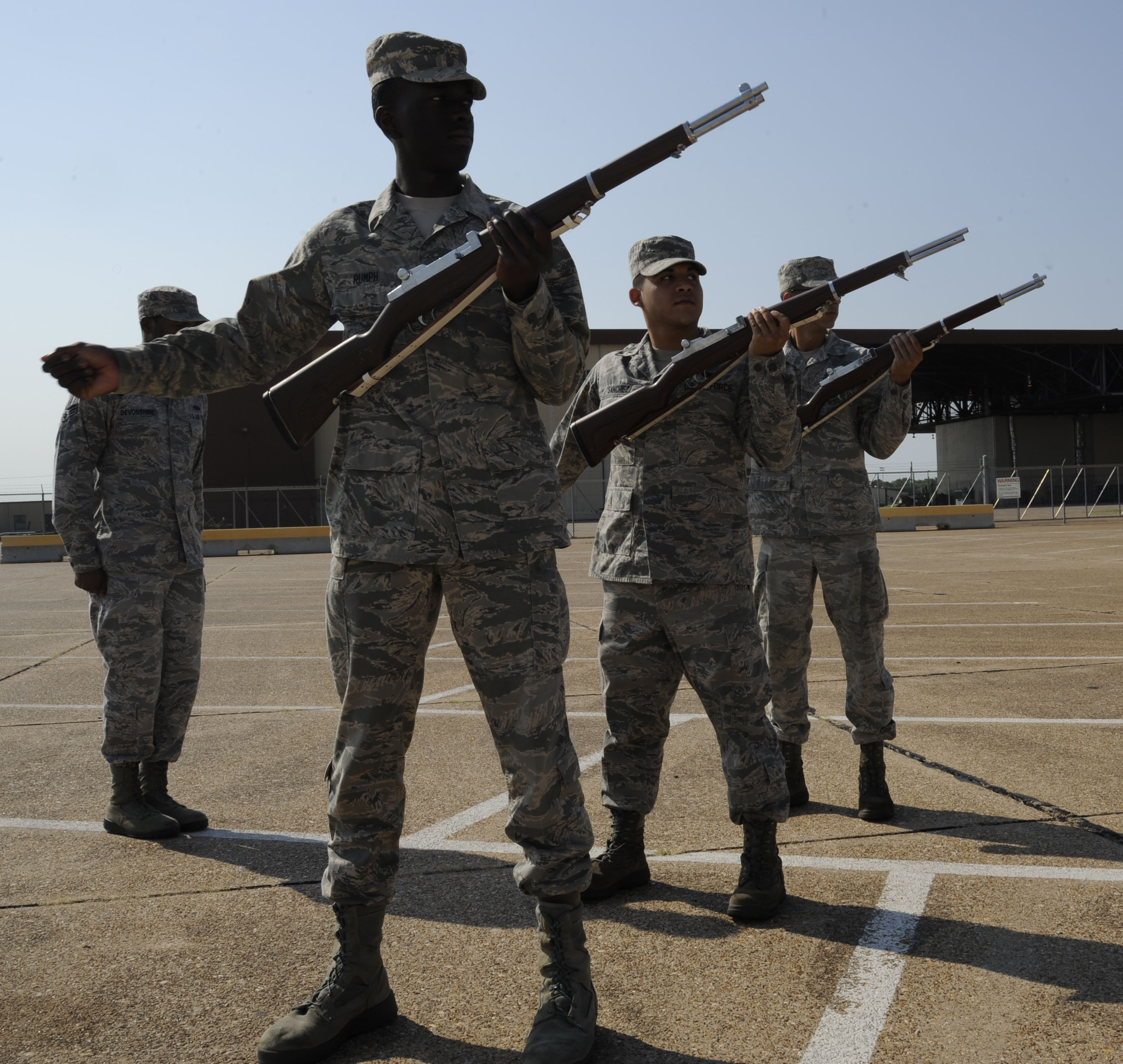 To Honor with Dignity: Barksdale Base Honor Guard never rest ...