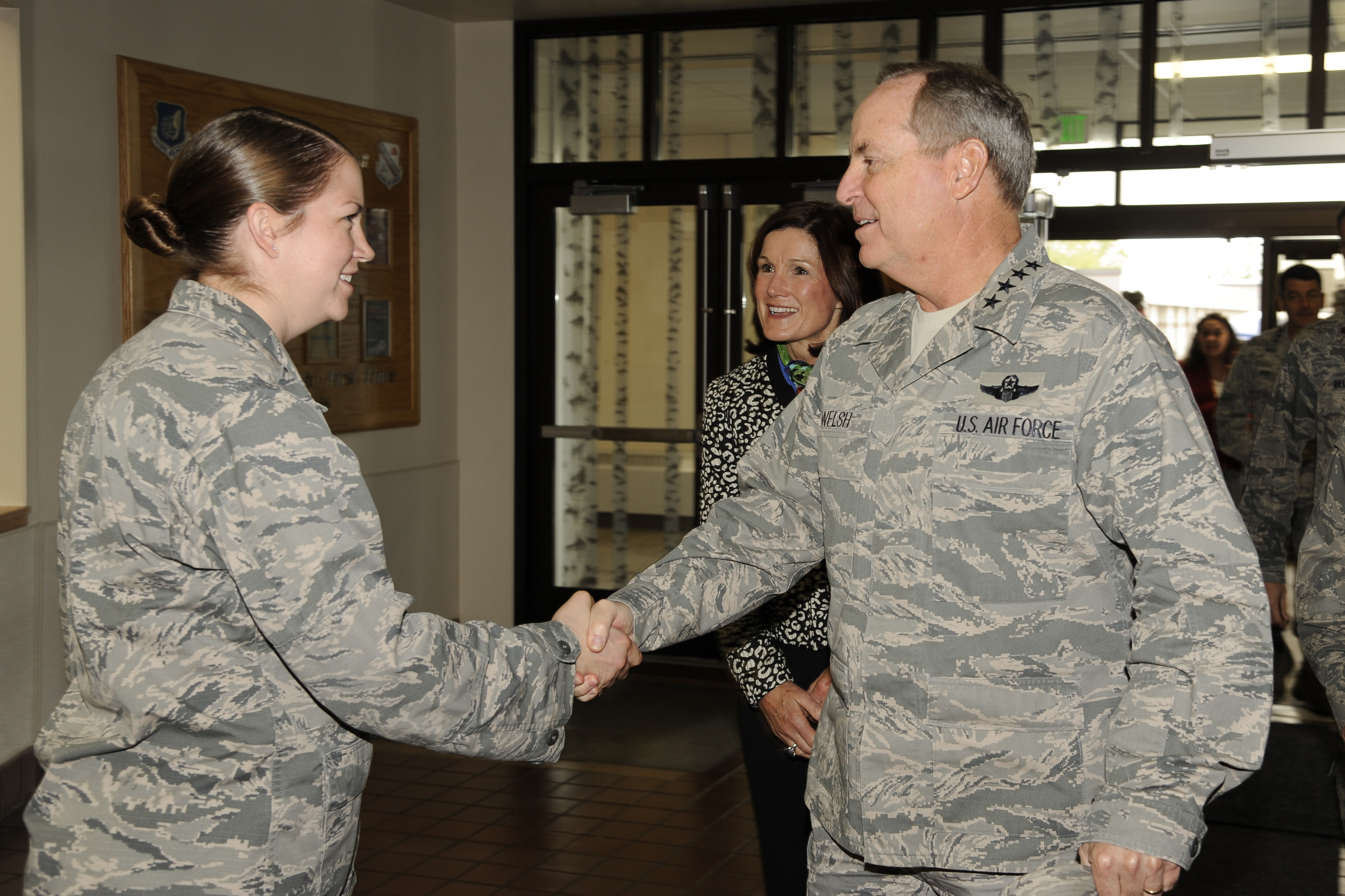 AF top leader visits Iceman Team > Eielson Air Force Base > Display