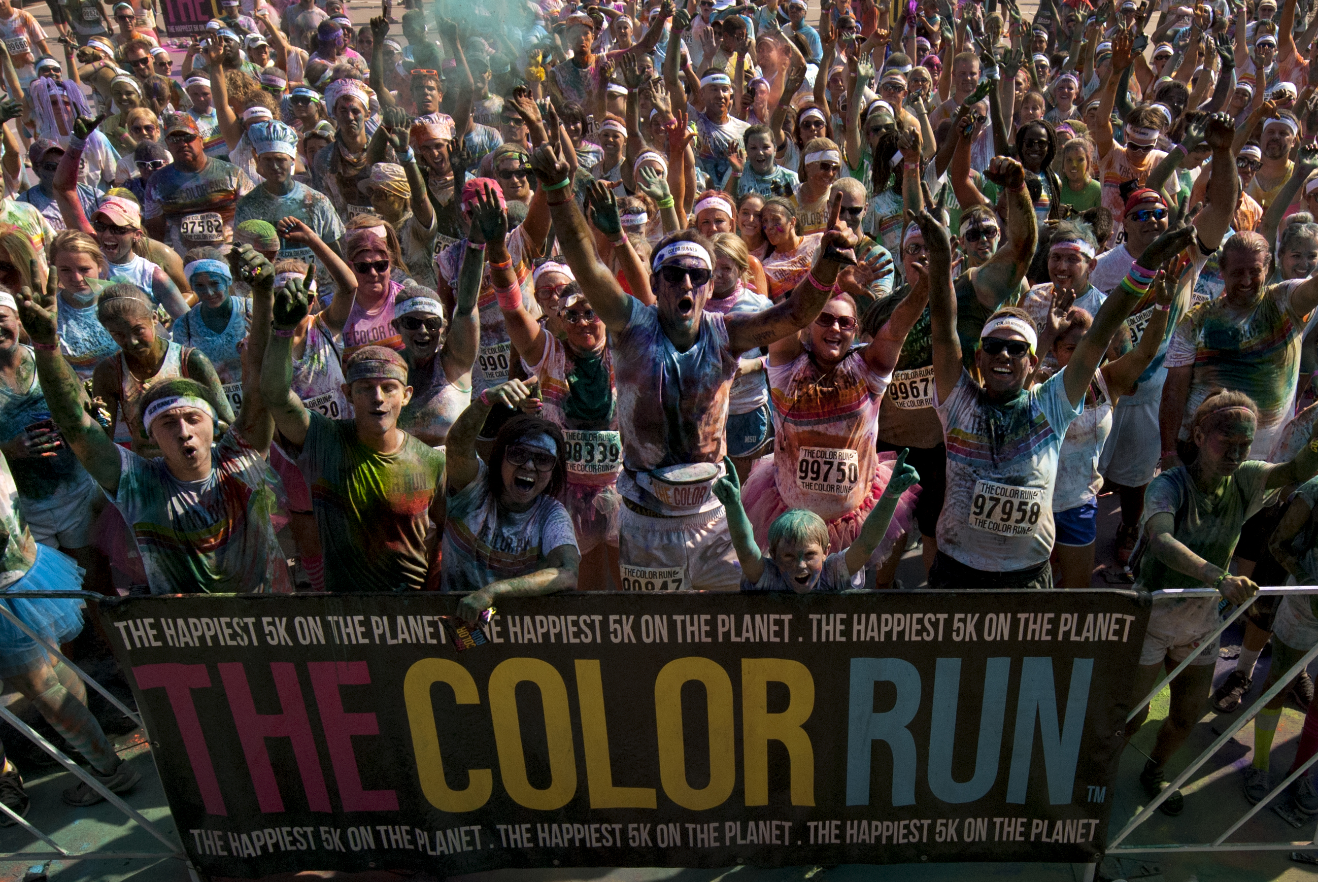 Sheppard volunteers blast at the Color Run > Sheppard Air Force Base ...