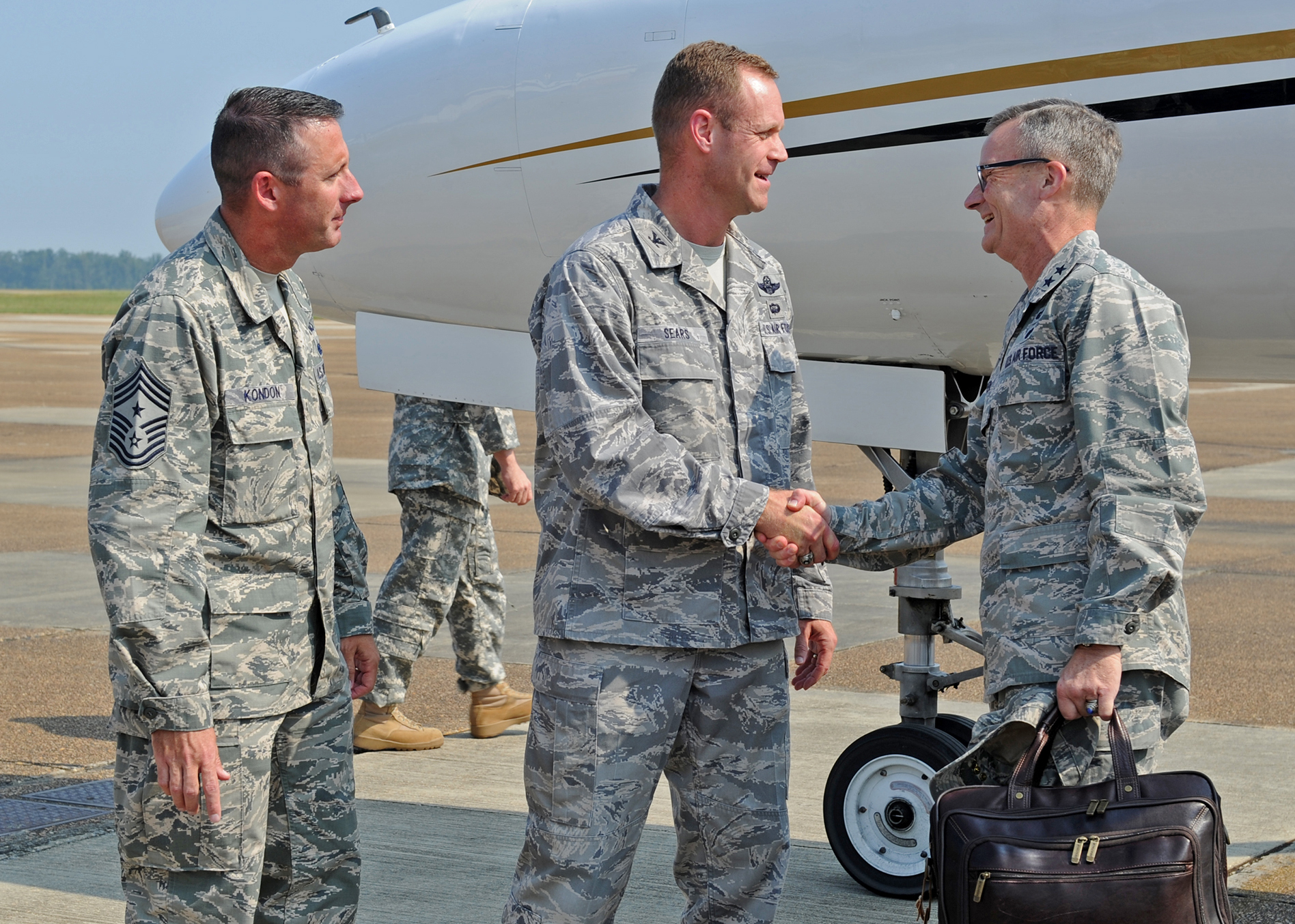 Article Six team inspects Columbus AFB > Air Education and Training ...