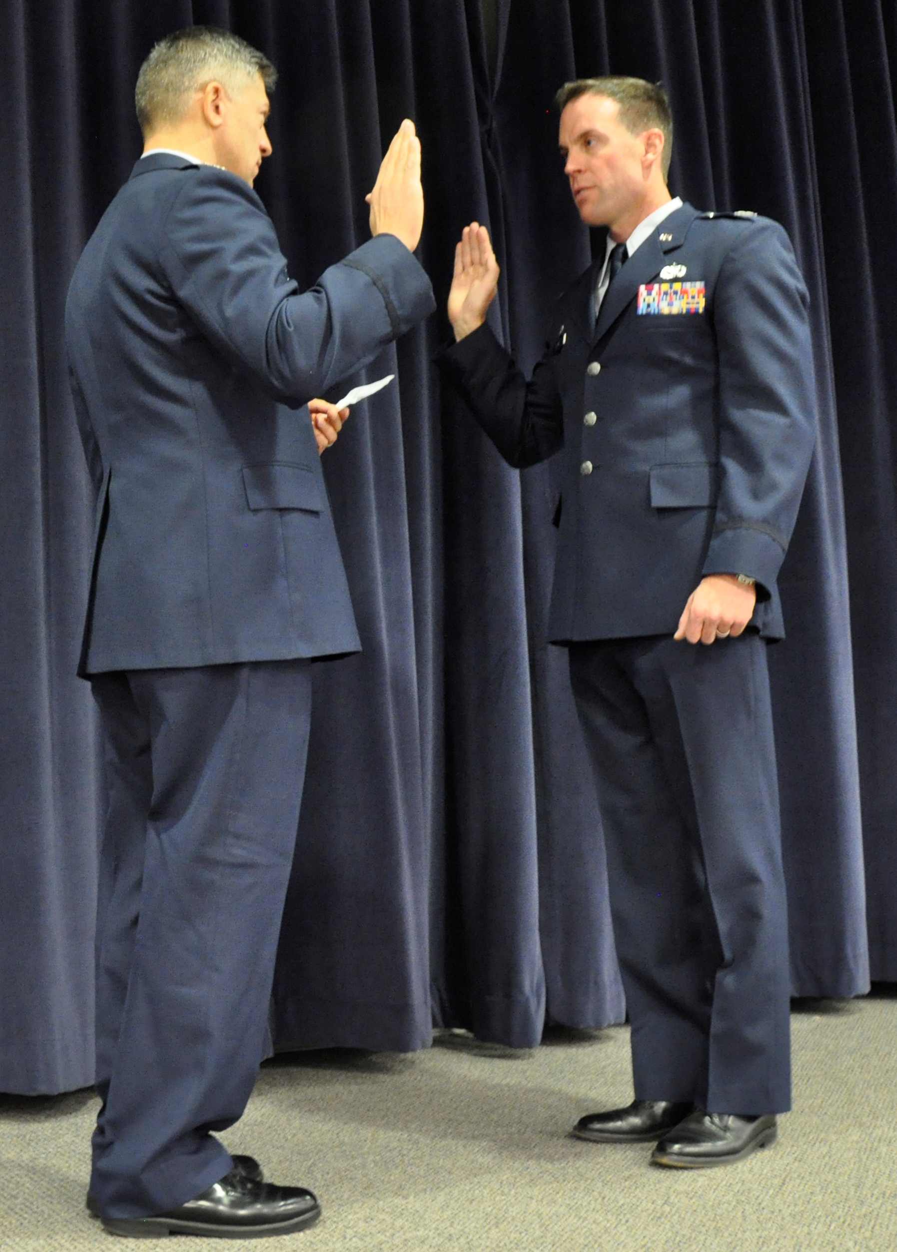 Col. David Clark promoted to O-6 > 152nd Airlift Wing > Article Display