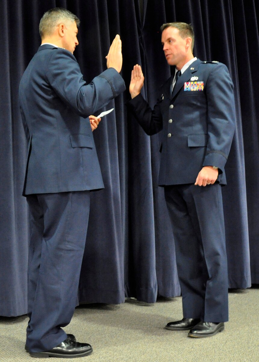 Col. David Clark promoted to O-6 > 152nd Airlift Wing > Article Display