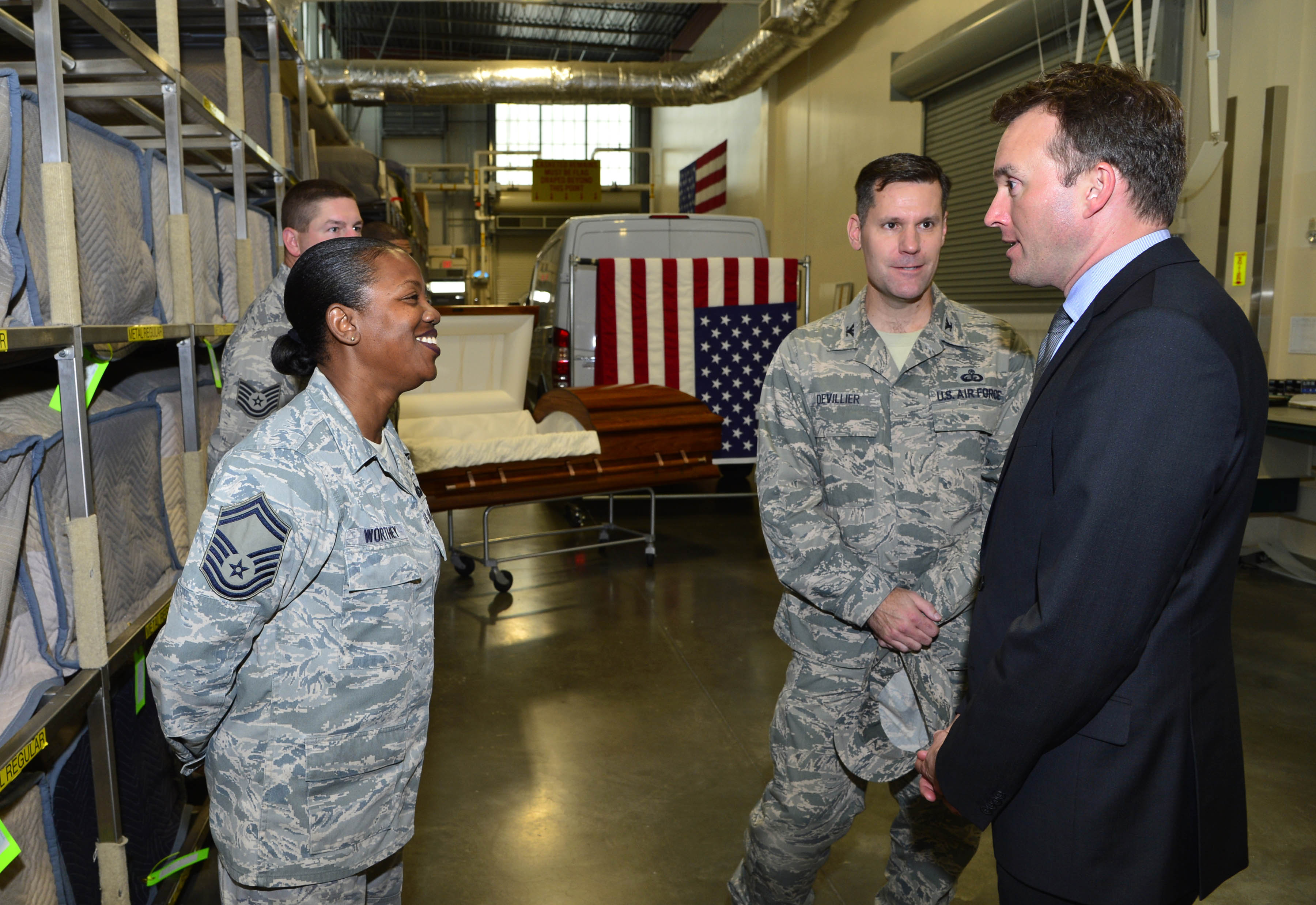 Acting SECAF Visit, Eric Fanning