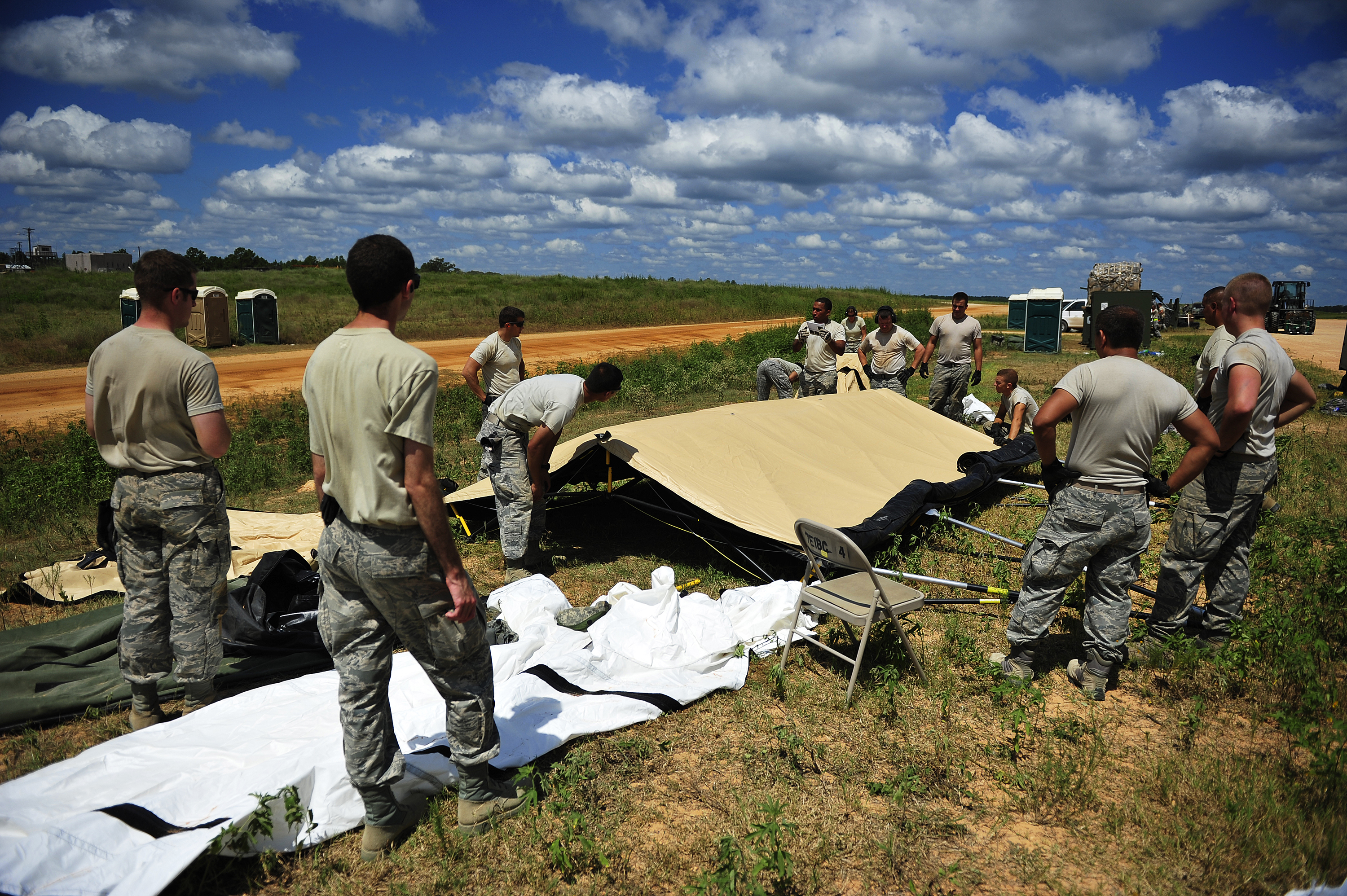 Contingency Wing supports large combined forces exercise > Twenty-First ...