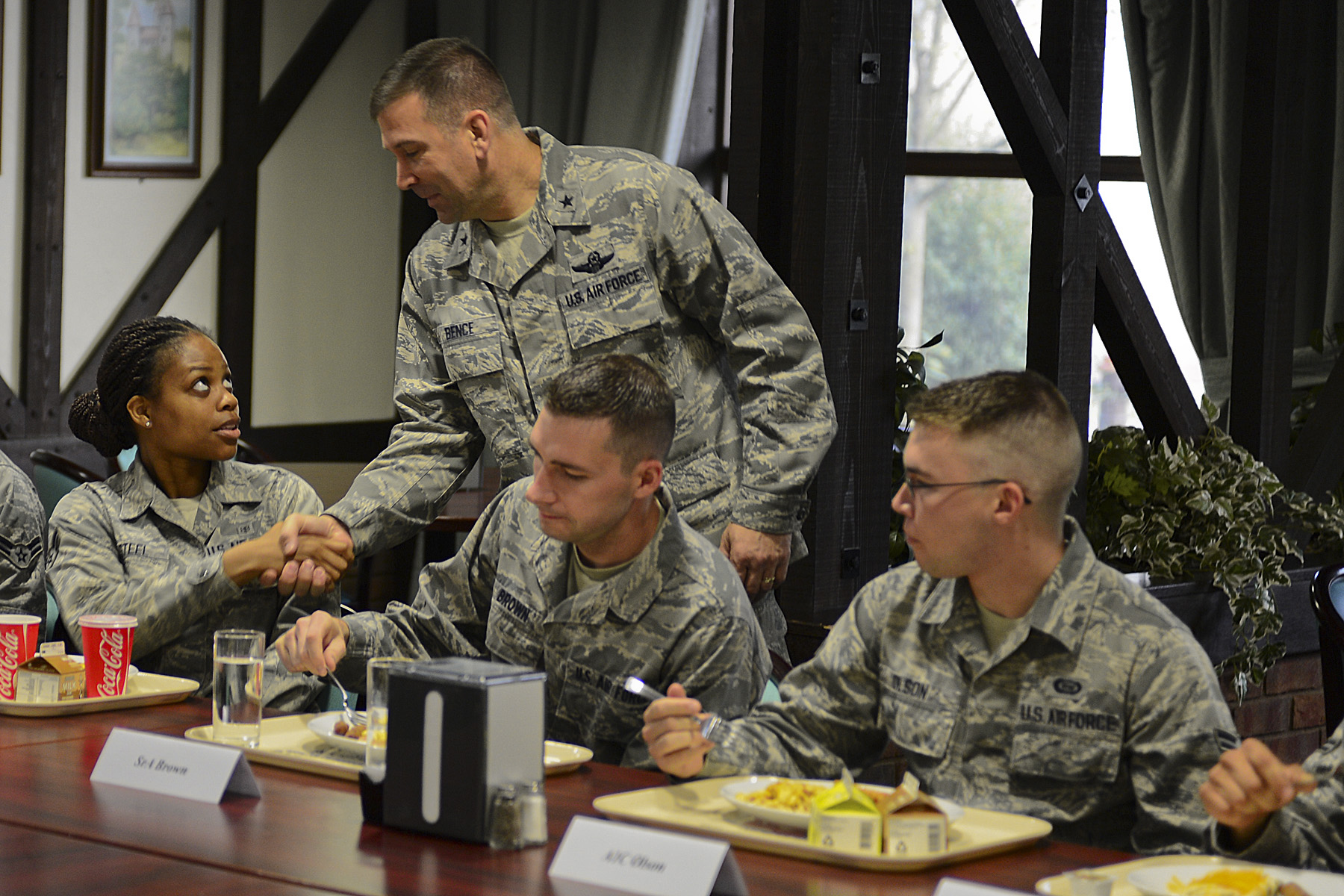 USAFE-UK director visits Liberty Wing > Royal Air Force Lakenheath ...