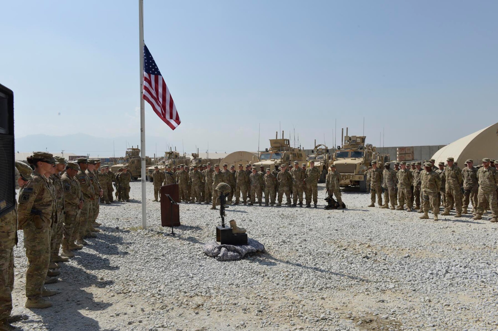 Bagram holds memorial services to honor Lobraico > U.S. Air Forces ...