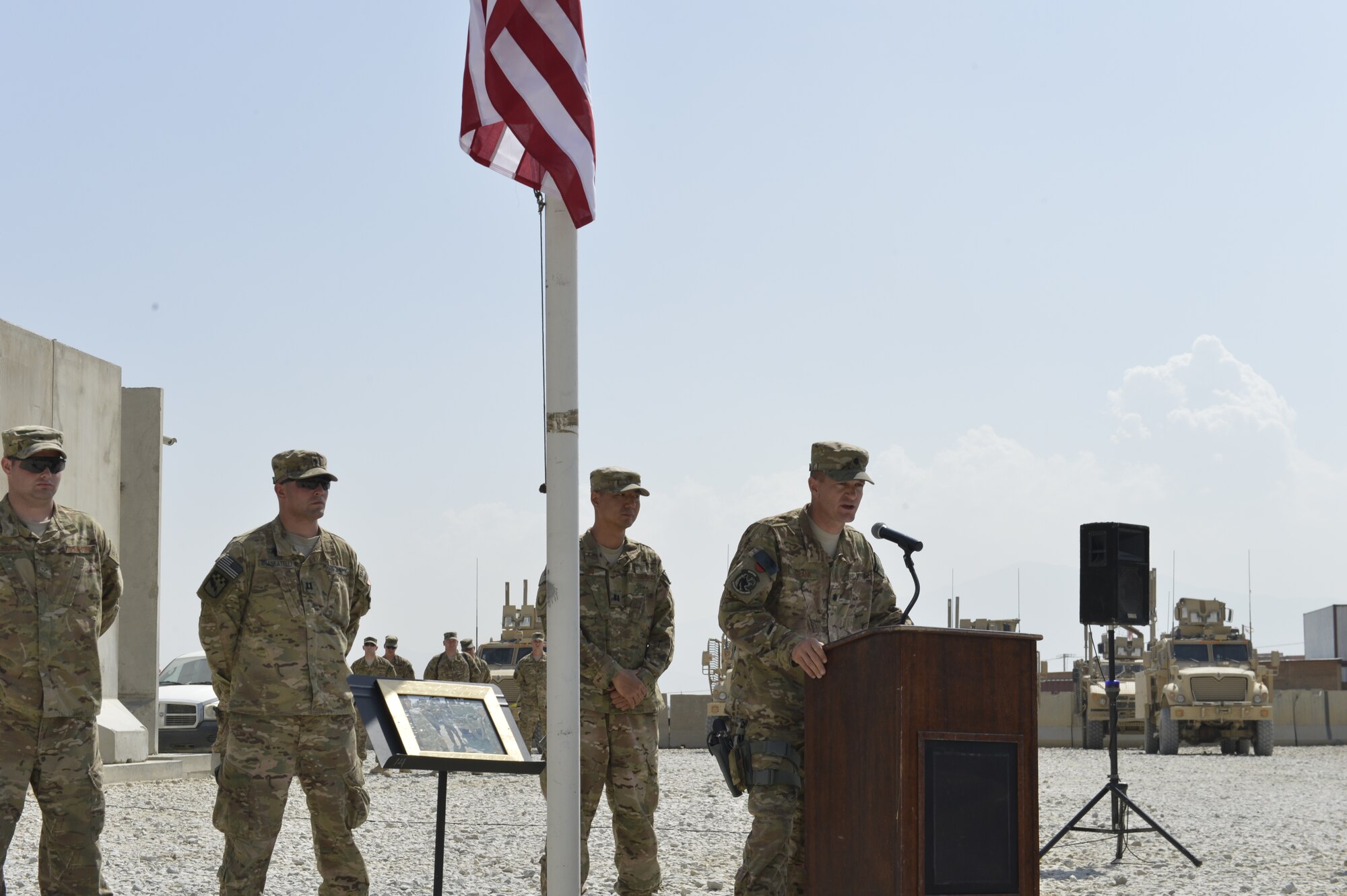 Bagram holds memorial services to honor Lobraico > U.S. Air Forces ...