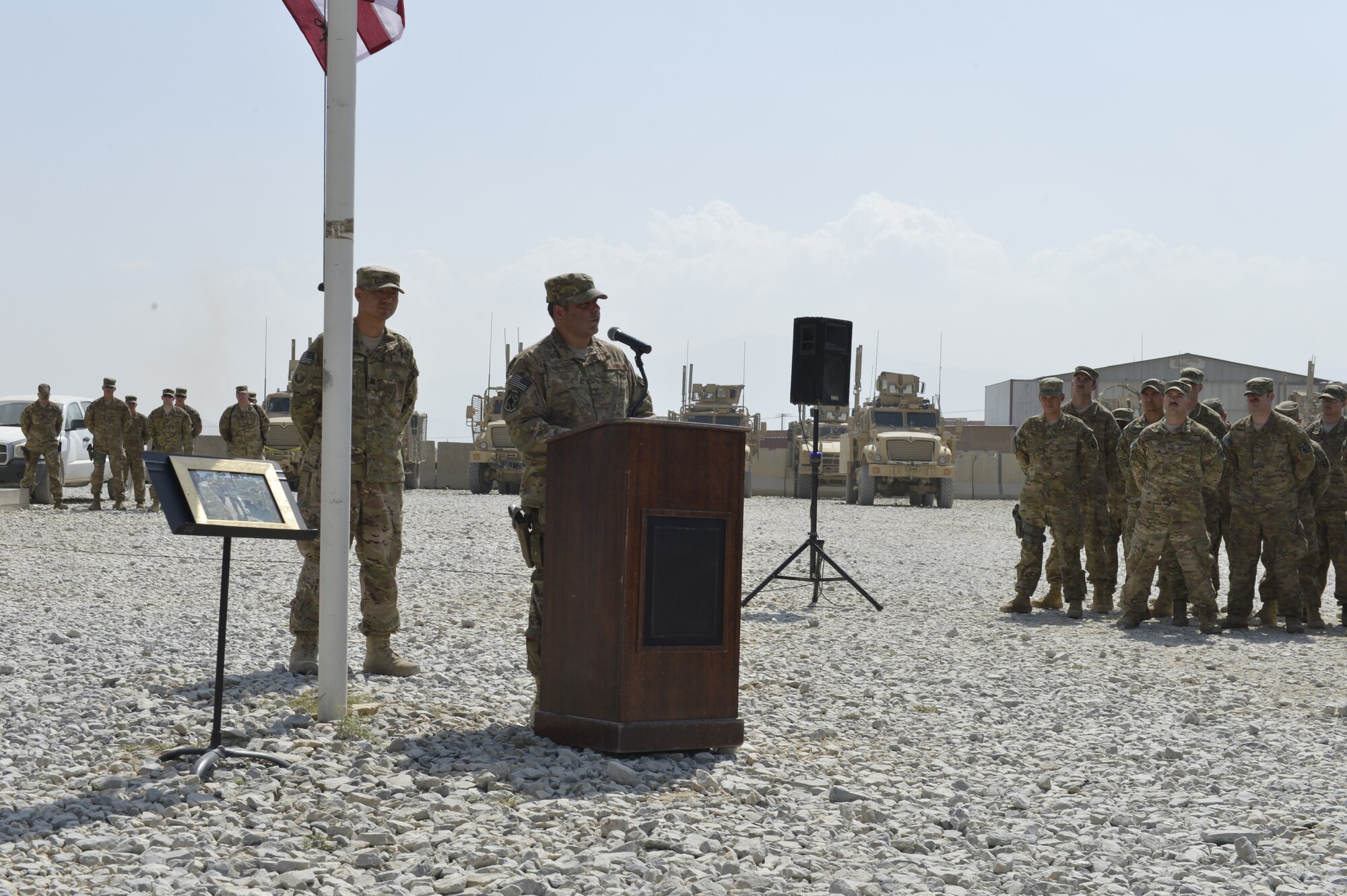Bagram holds memorial services to honor Lobraico > U.S. Air Forces ...