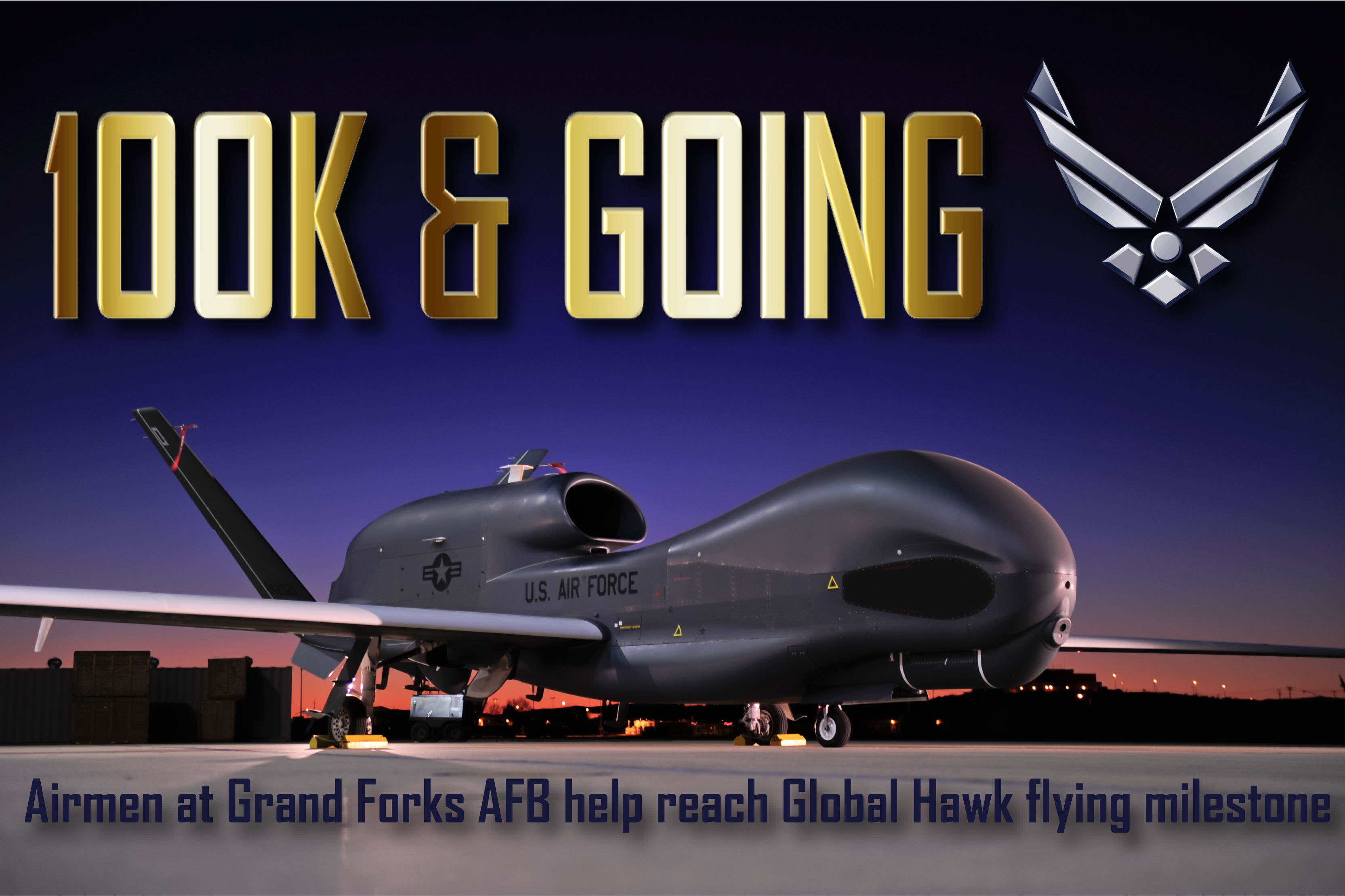 100K & Going: Global Hawk makes mark as safest platform > 940th Air ...