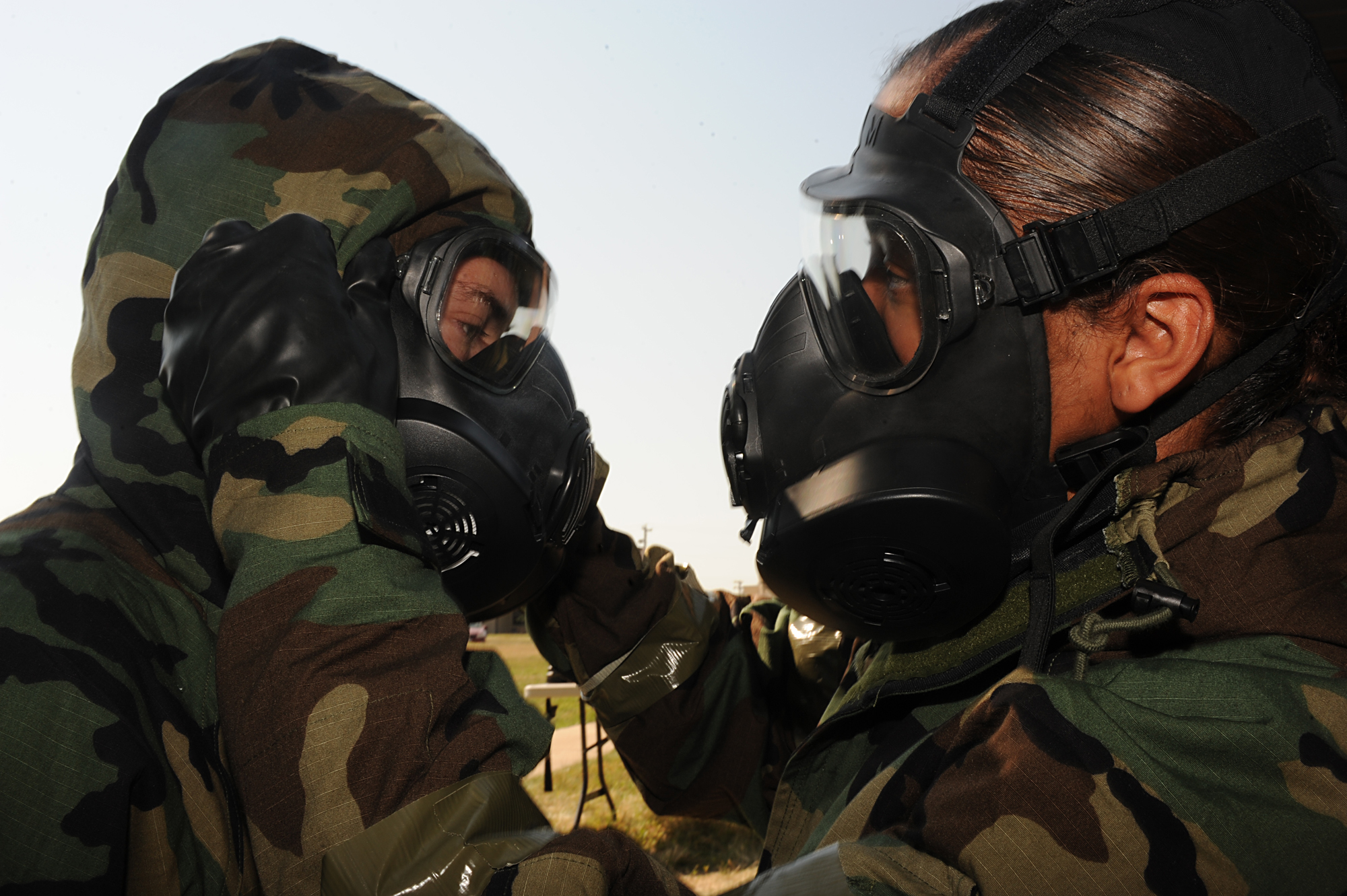 Decontamination preparation > Minot Air Force Base > Article Display