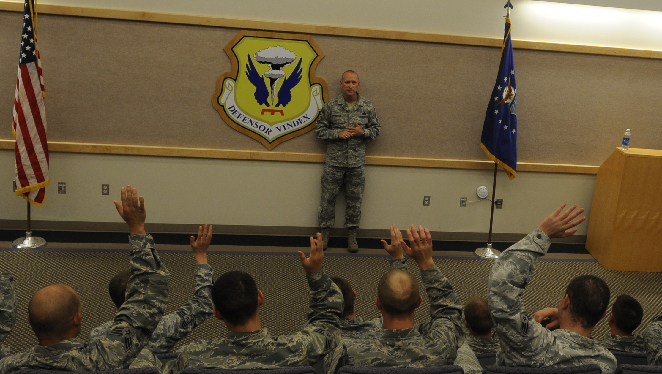 AFGSC command chief visits Team Whiteman > Whiteman Air Force Base ...
