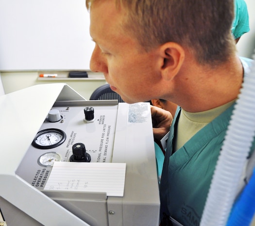 Interservice Respiratory Therapy Program Student at SAMMC