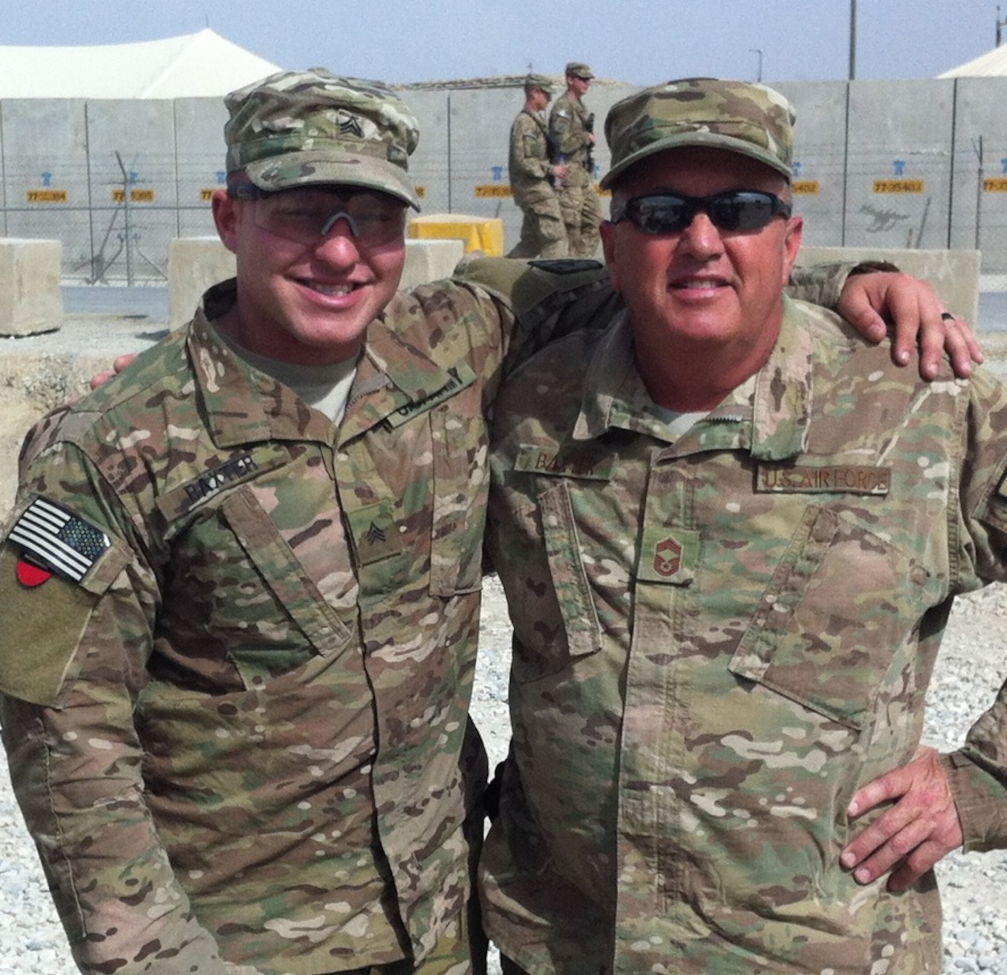 Son and Father reunite at Bagram > U.S. Air Forces Central > Display