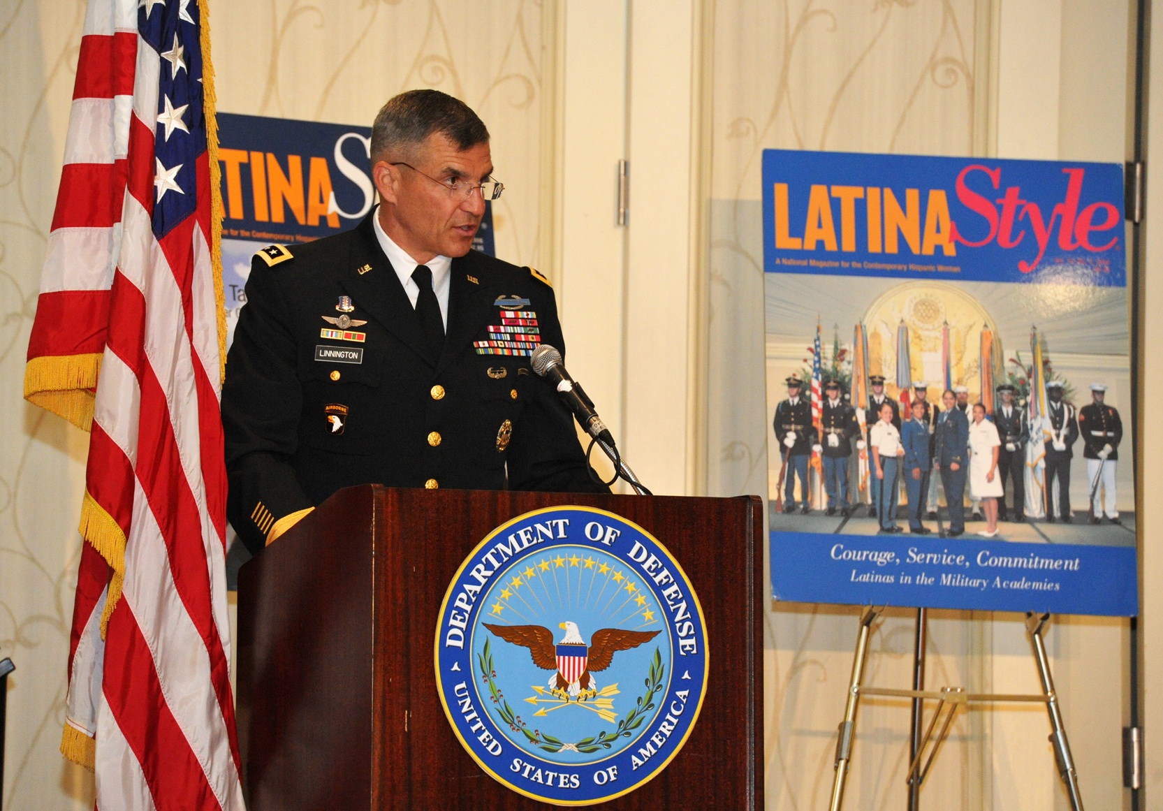 Army Lt. Gen. Michael S. Linnington, military deputy to the ...