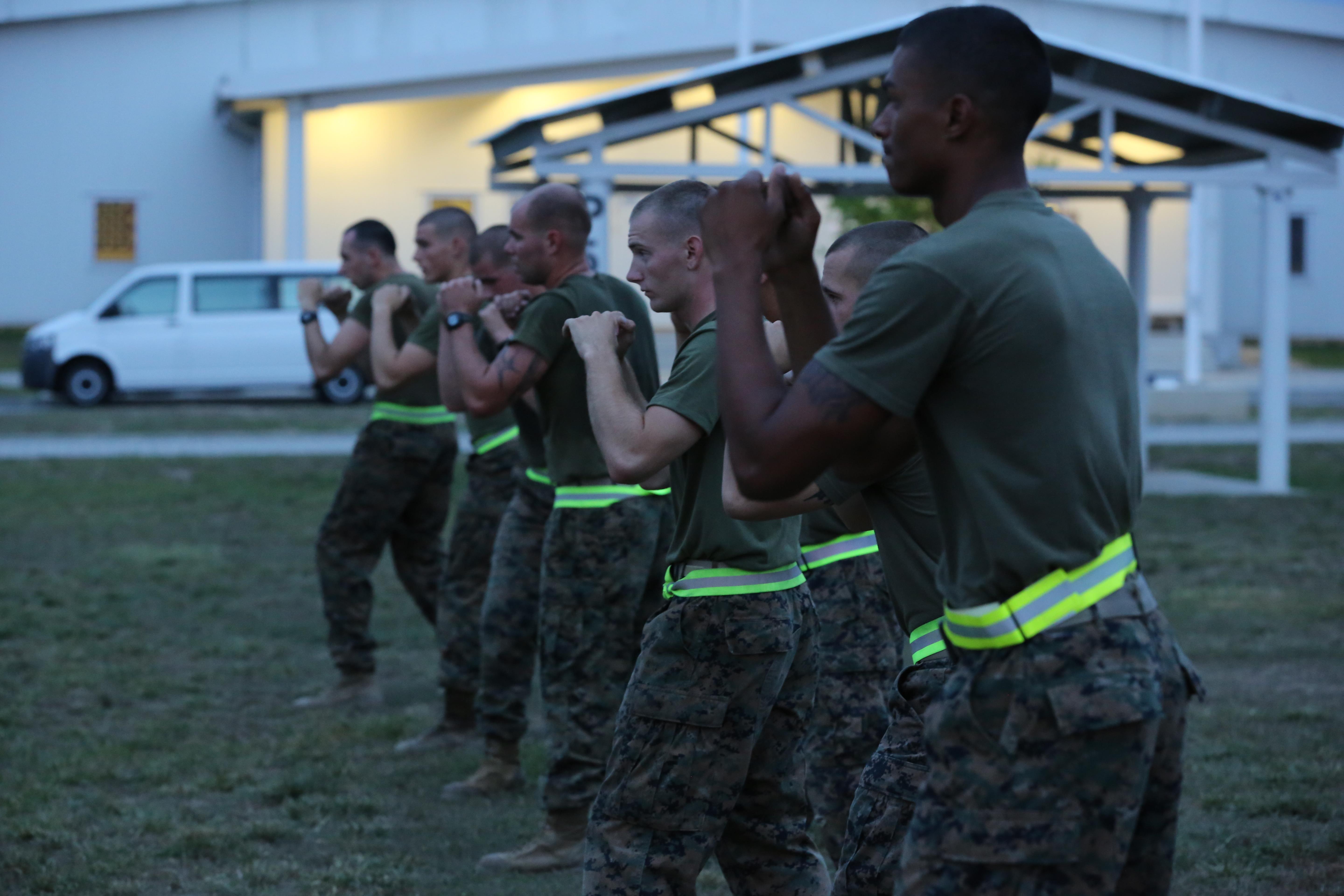 BSRF-14 Marines participate in MCMAP