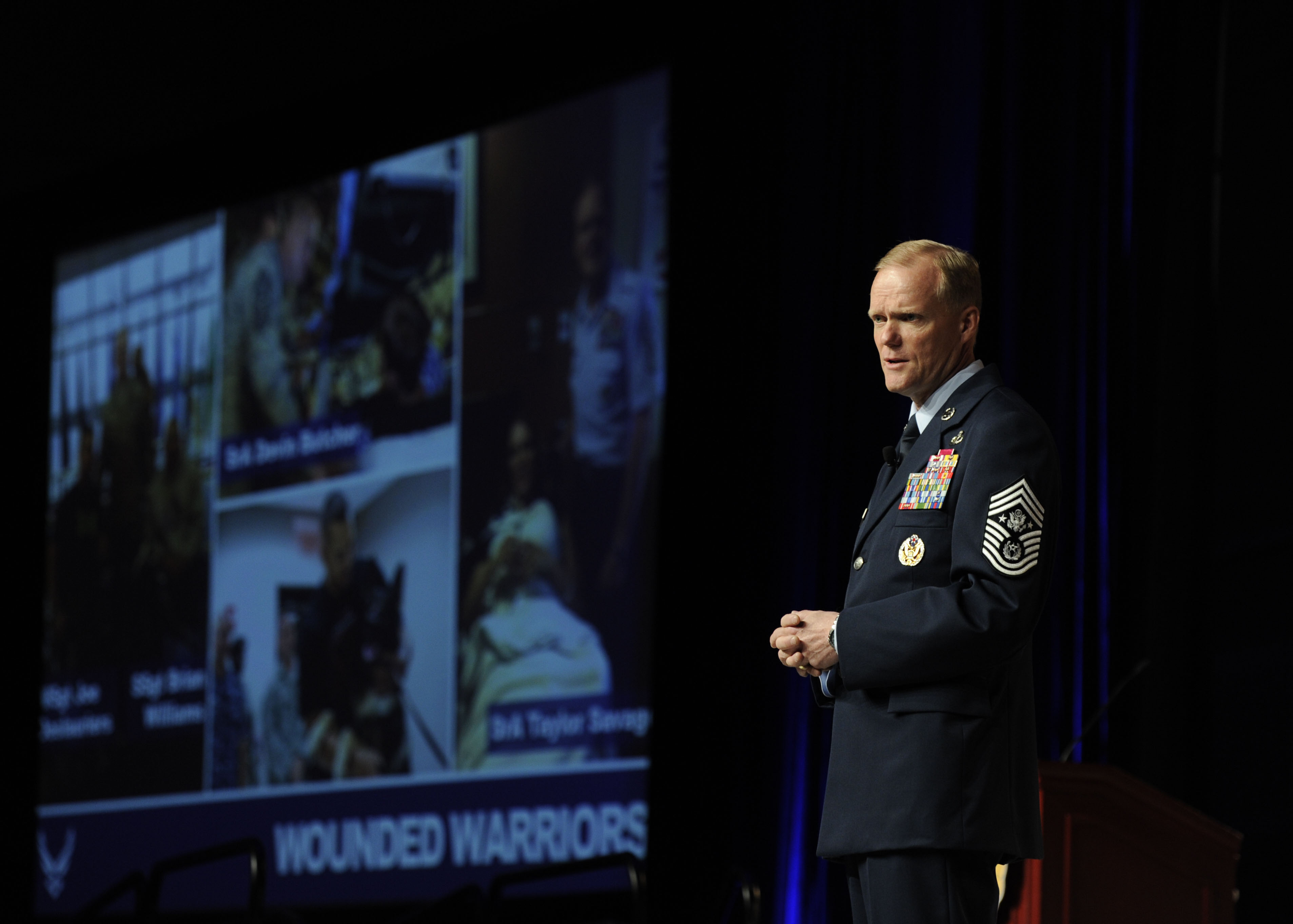 CMSAF emphasizes power of Airmen > Air Force > Article Display