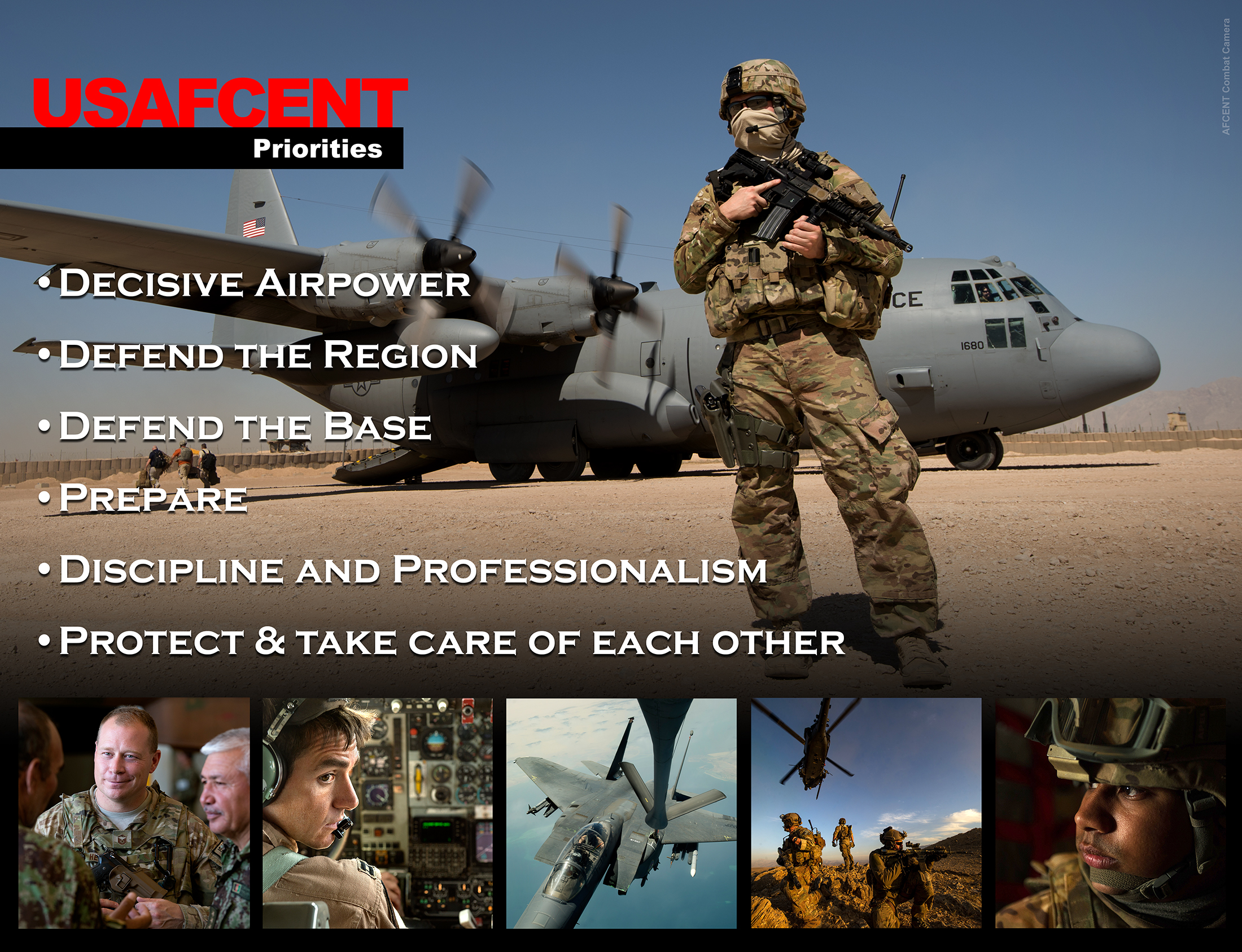 AFCENT commander unveils his priorities > U.S. Air Forces Central > News